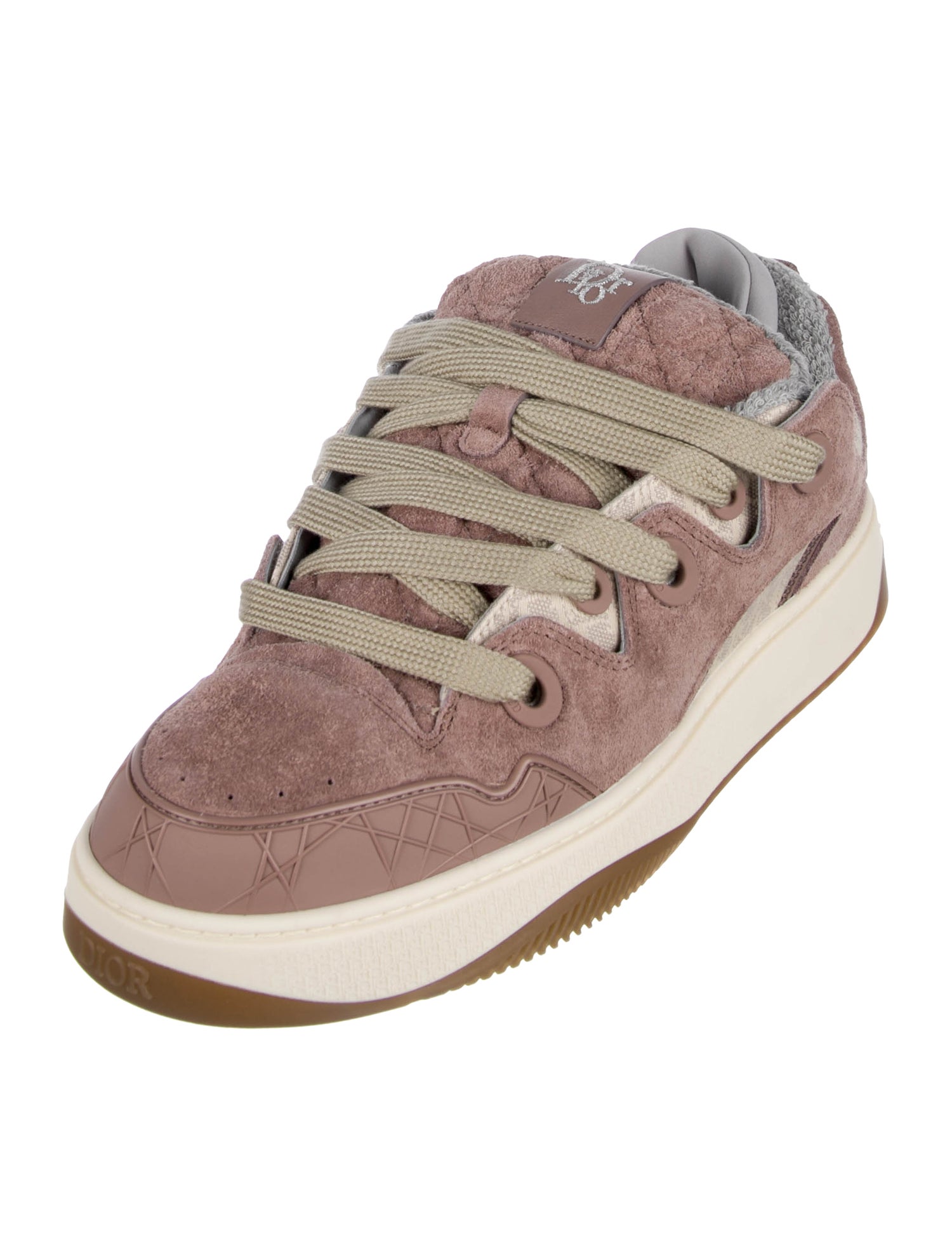 Dior x ERL Suede Colorblock Pattern Sneakers w/ Tags - Sneakers, Shoes ...