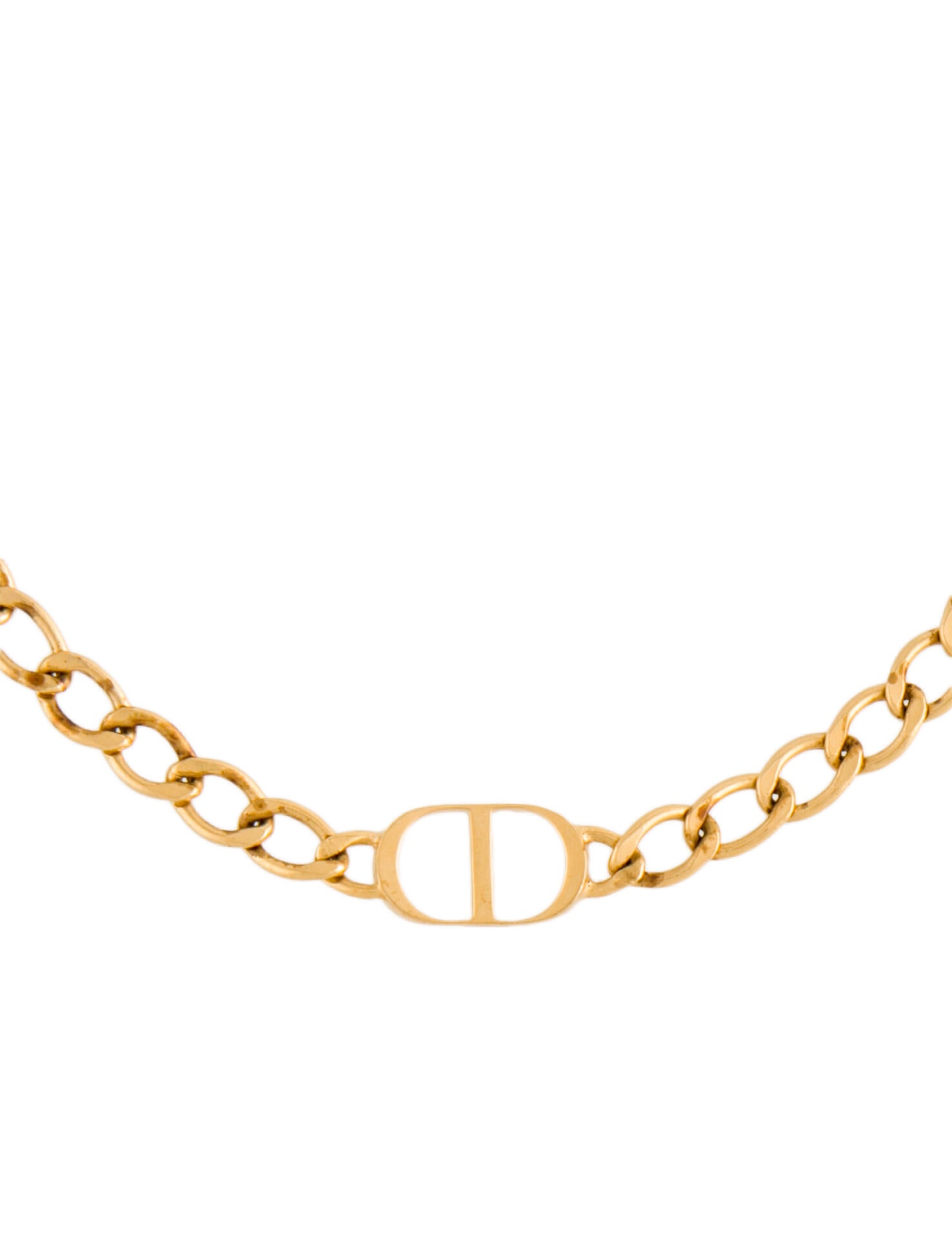 Christian Dior Vintage J'ADIOR Resin Choker Necklace - Gold-Plated ...