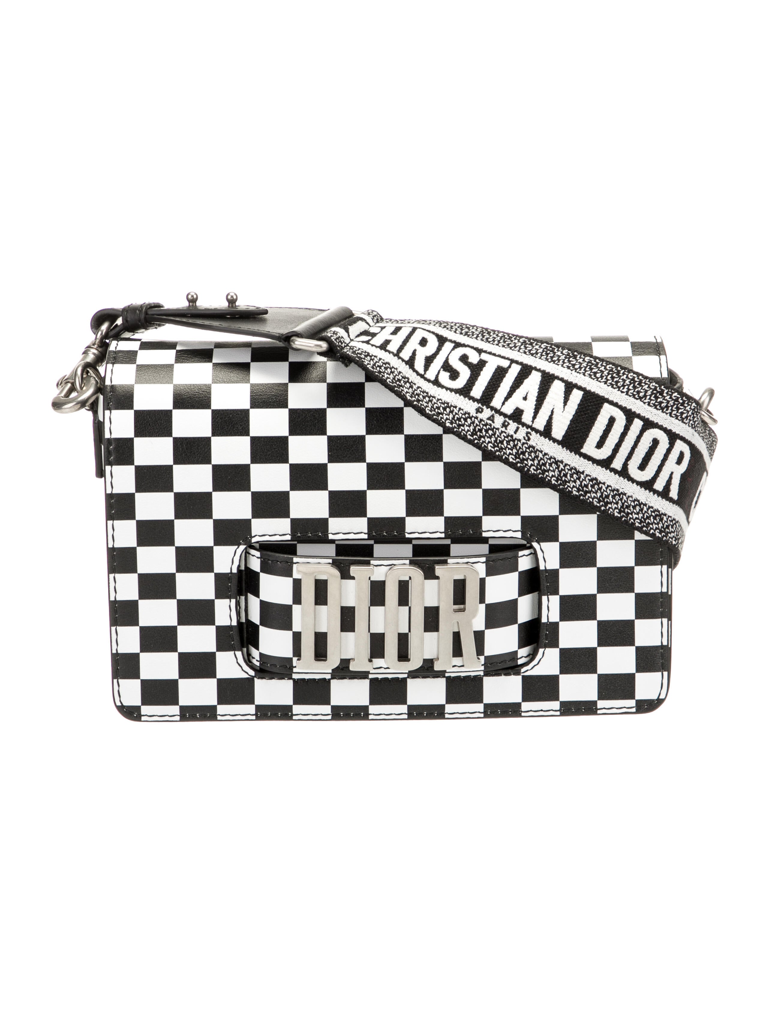 Christian Dior Medium Dio(r)evolution Flap Bag - Black Shoulder Bags ...