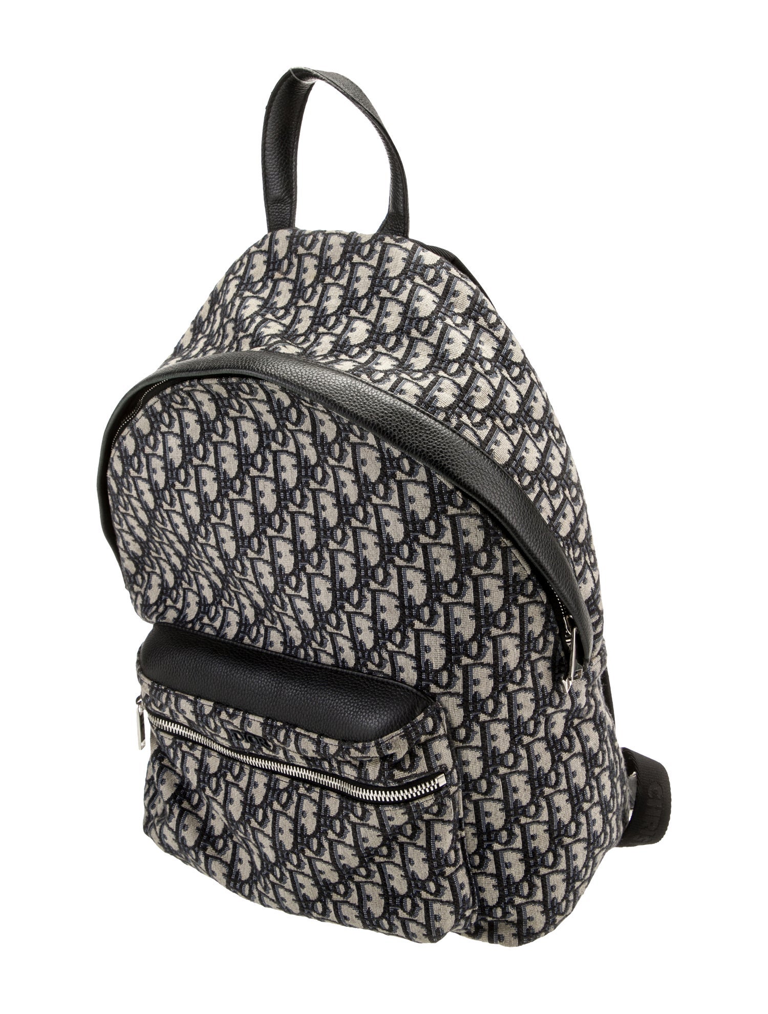 DIOR MEN Oblique Jacquard Rider Backpack - Neutrals Backpacks, Bags ...