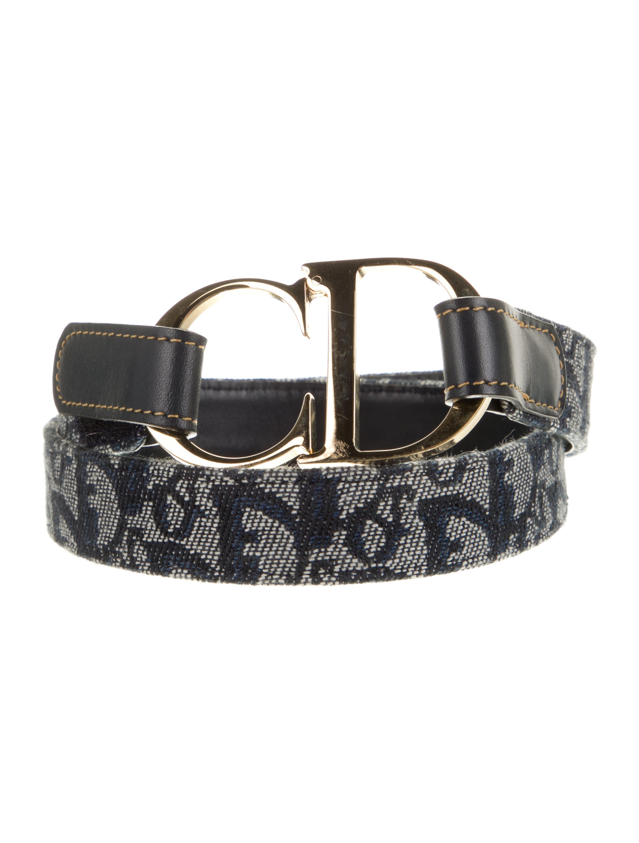 Christian Dior Skinny Canvas Waist Belt - Neutrals Belts, Accessories ...