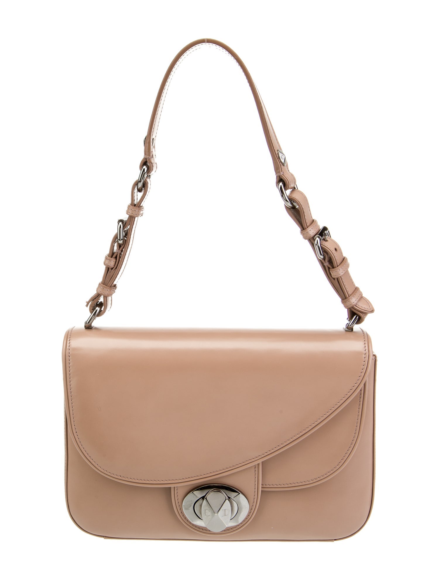 Christian Dior Medium 3D Flap Shoulder Bag - Neutrals Shoulder Bags ...