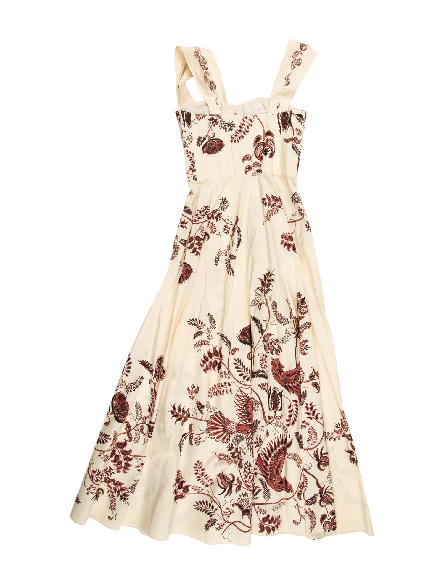 Christian Dior Floral Print Long Dress - Neutrals Dresses, Clothing ...