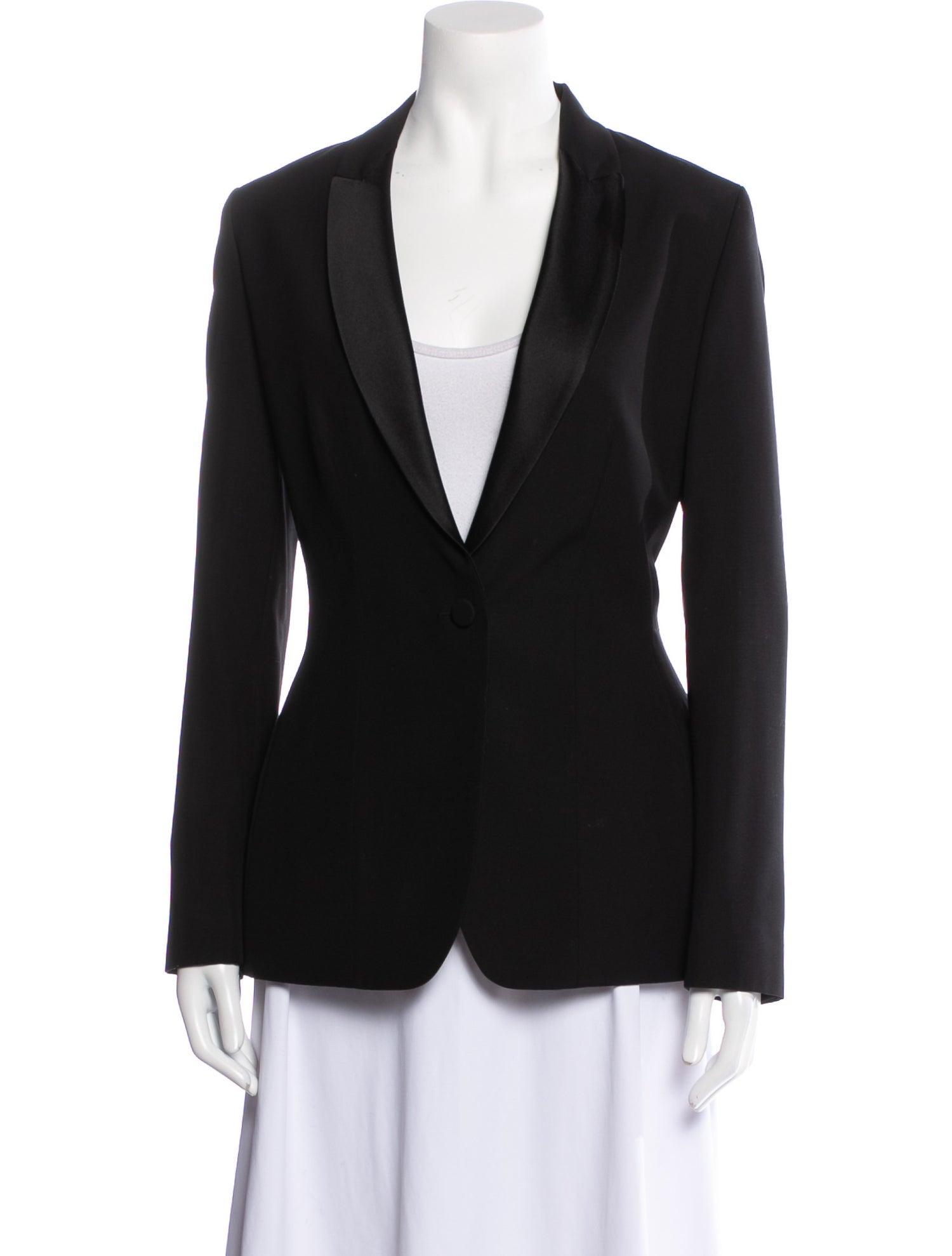 Christian Dior 2016 Virgin Wool Blazer - Black Jackets, Clothing ...