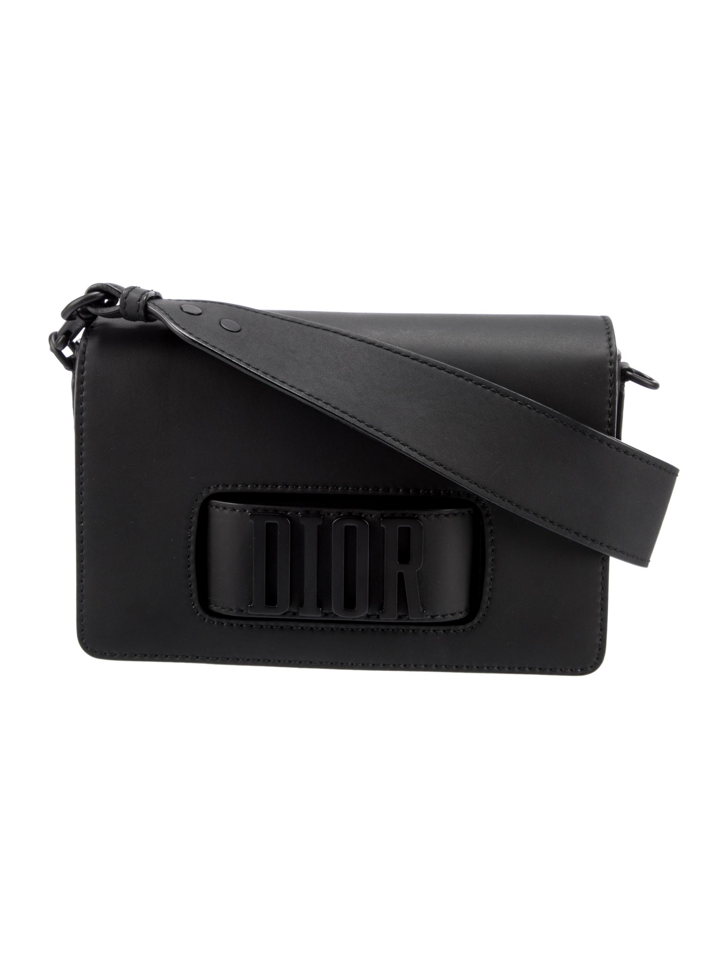 Christian Dior Medium Dio(r)evolution Flap Bag - Black Crossbody Bags, Handbags - CHR386929 ...