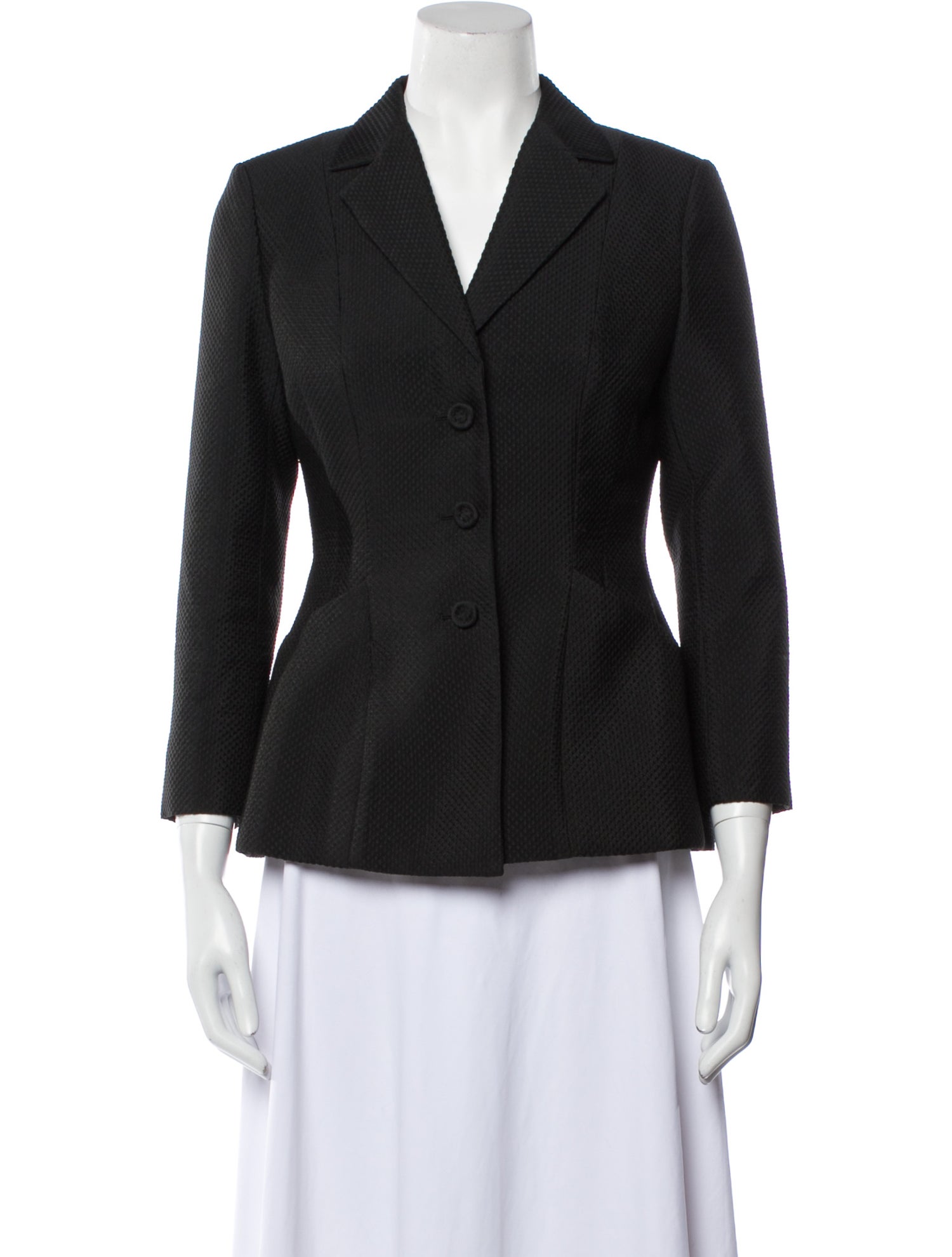 Christian Dior Blazer - Black Jackets, Clothing - CHR399618 | The RealReal