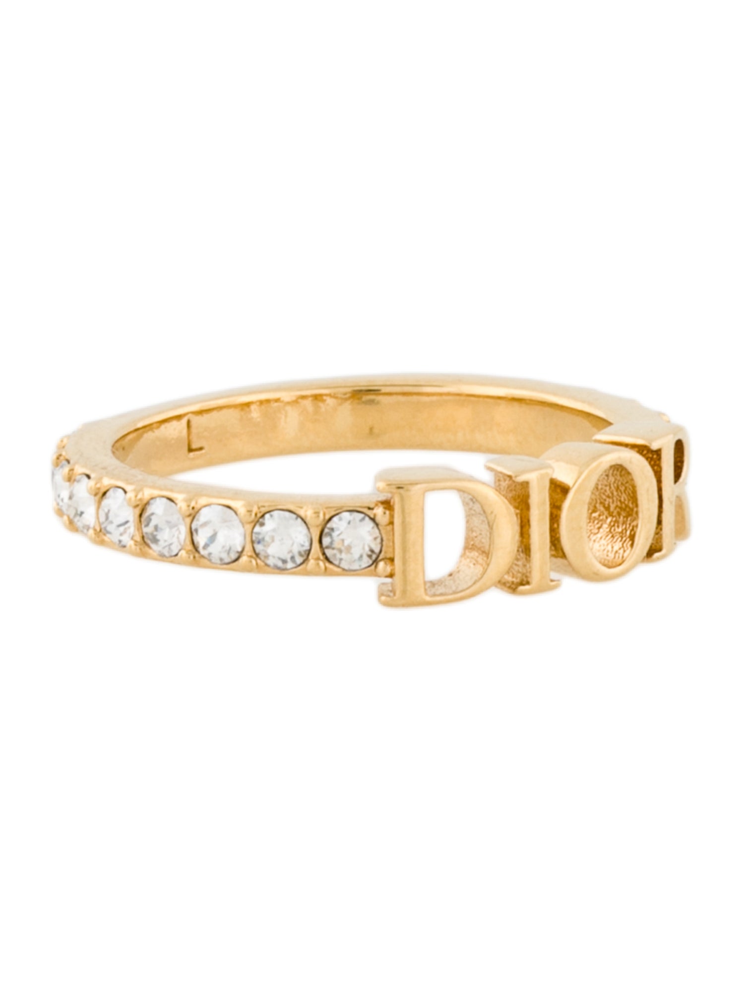 Christian Dior Christian Dior Dio(r)evolution Band Ring - Gold-Tone ...