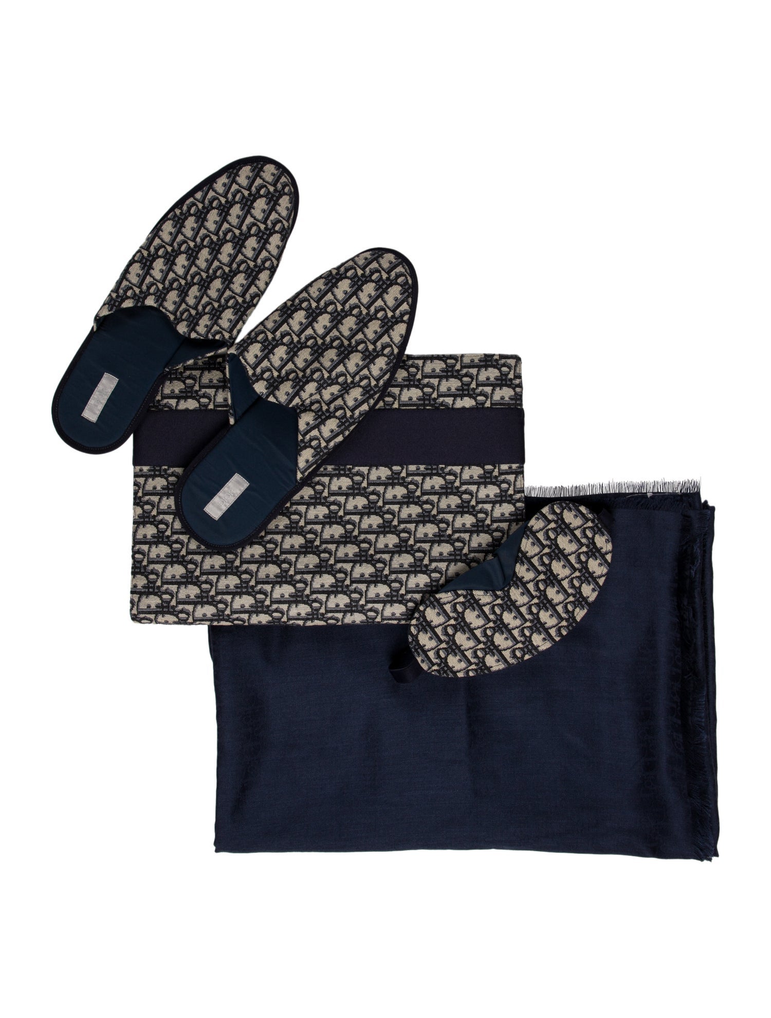 DIOR MEN Oblique Travel Sleep Set - Blue Travel, Accessories ...