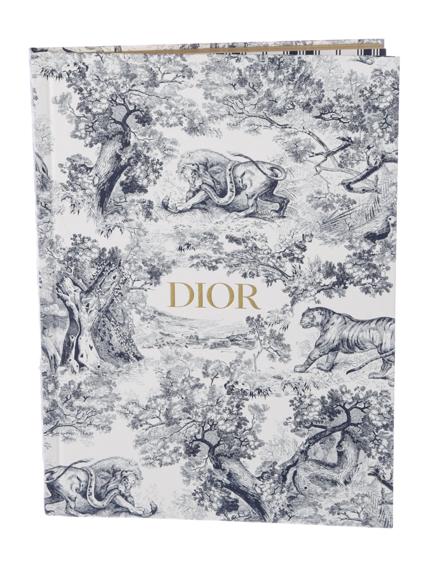 Christian Dior Christian Dior Toile de Jouy Notebook - Blue Books ...