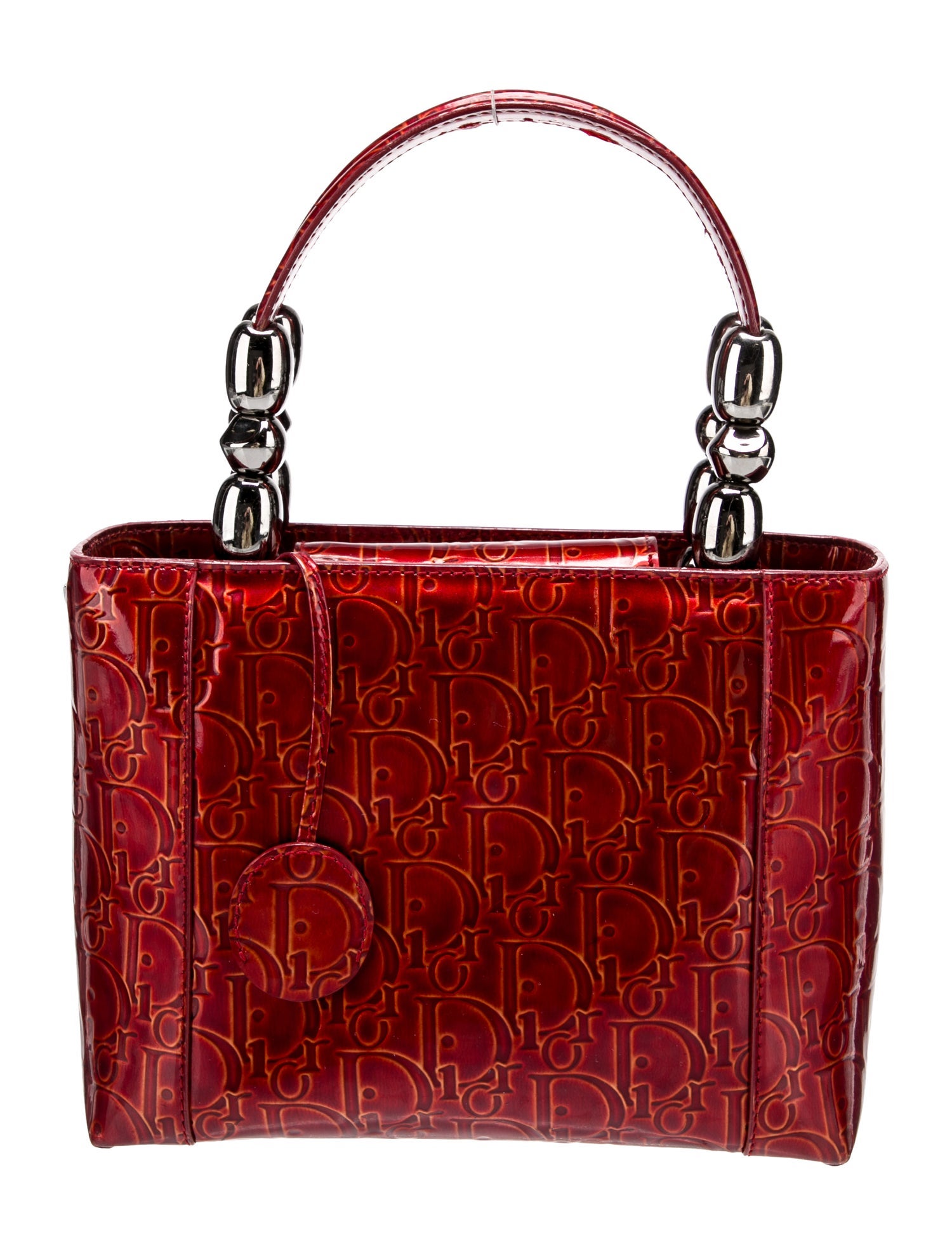 Christian Dior Vintage Diorissimo Malice Handle Bag - Red Handle Bags ...