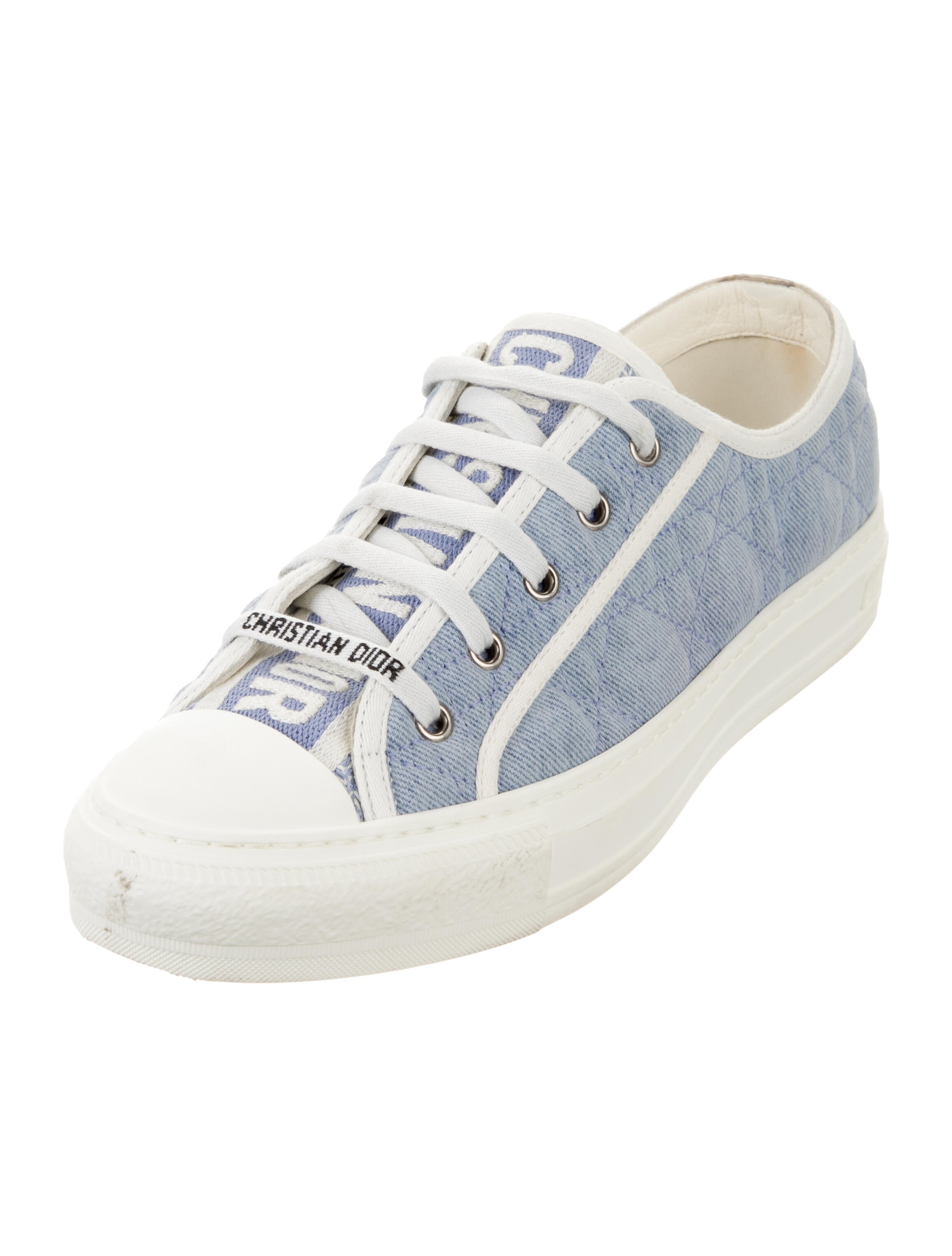 Christian Dior Walk'N'Dior Sneakers - Blue Sneakers, Shoes - CHR406291 ...