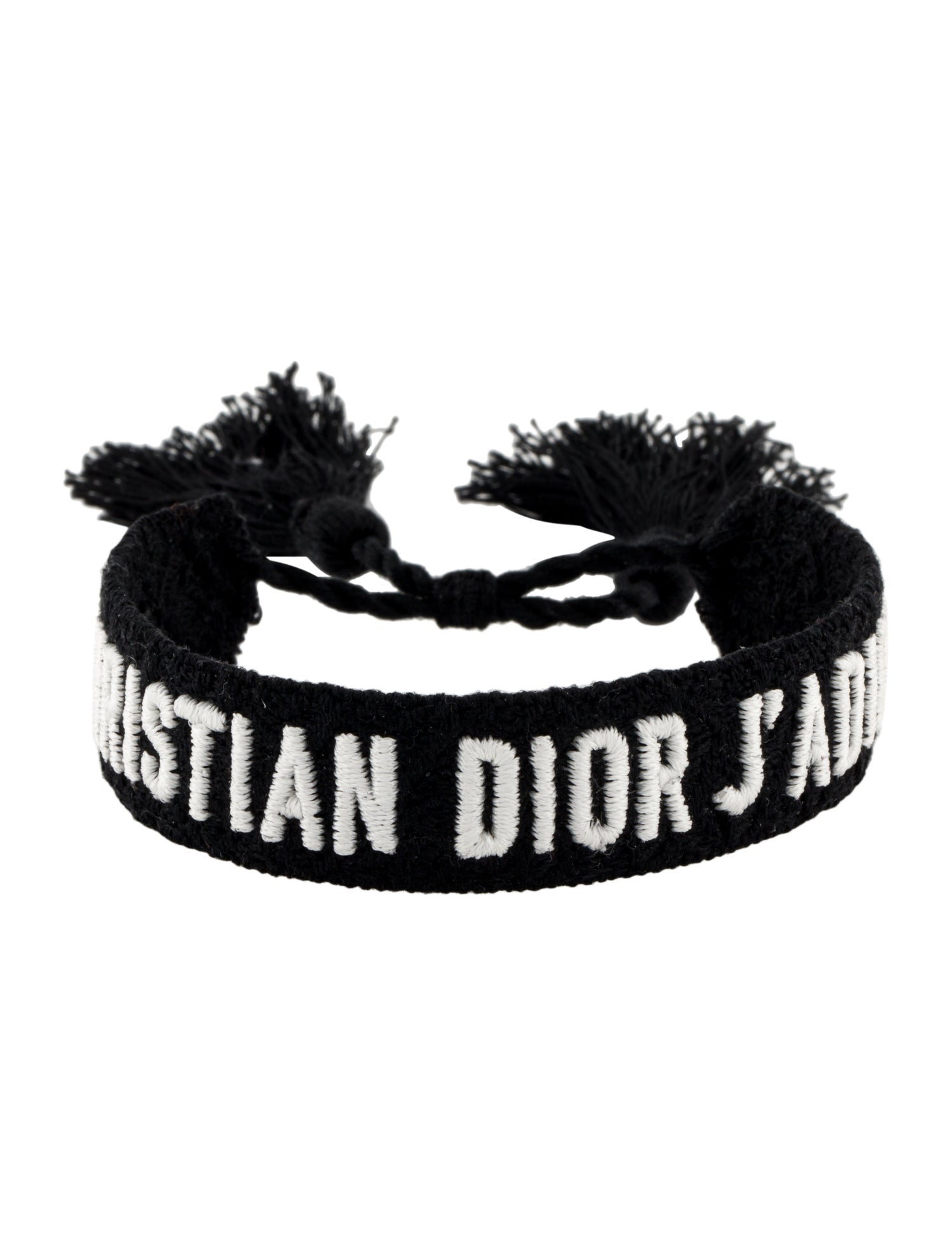 Christian Dior Friendship Bracelet - Black Bangle, Bracelets ...