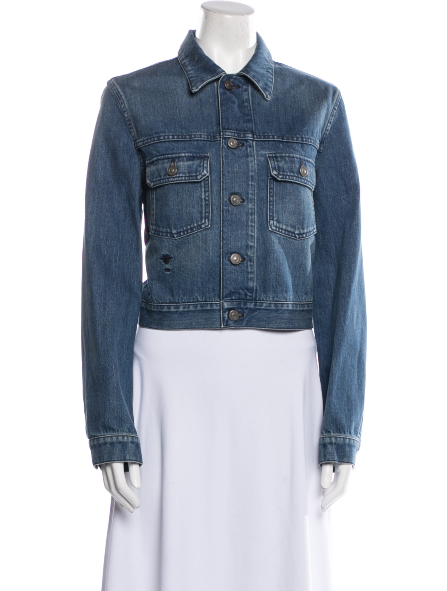 Christian Dior Denim Jacket - Blue Jackets, Clothing - CHR409892 | The ...