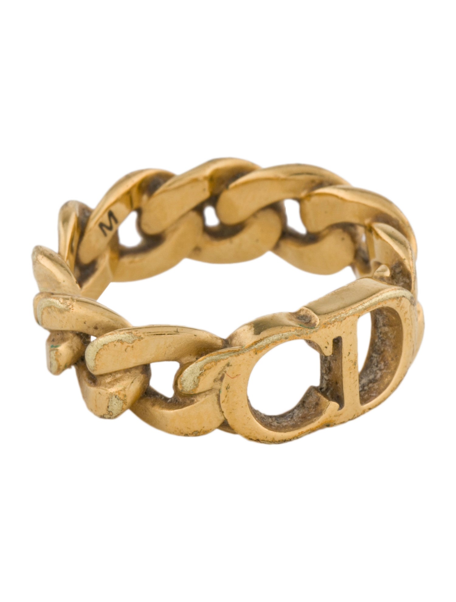 Christian Dior Danseuse Étoile Ring - Gold-Plated Band, Rings ...
