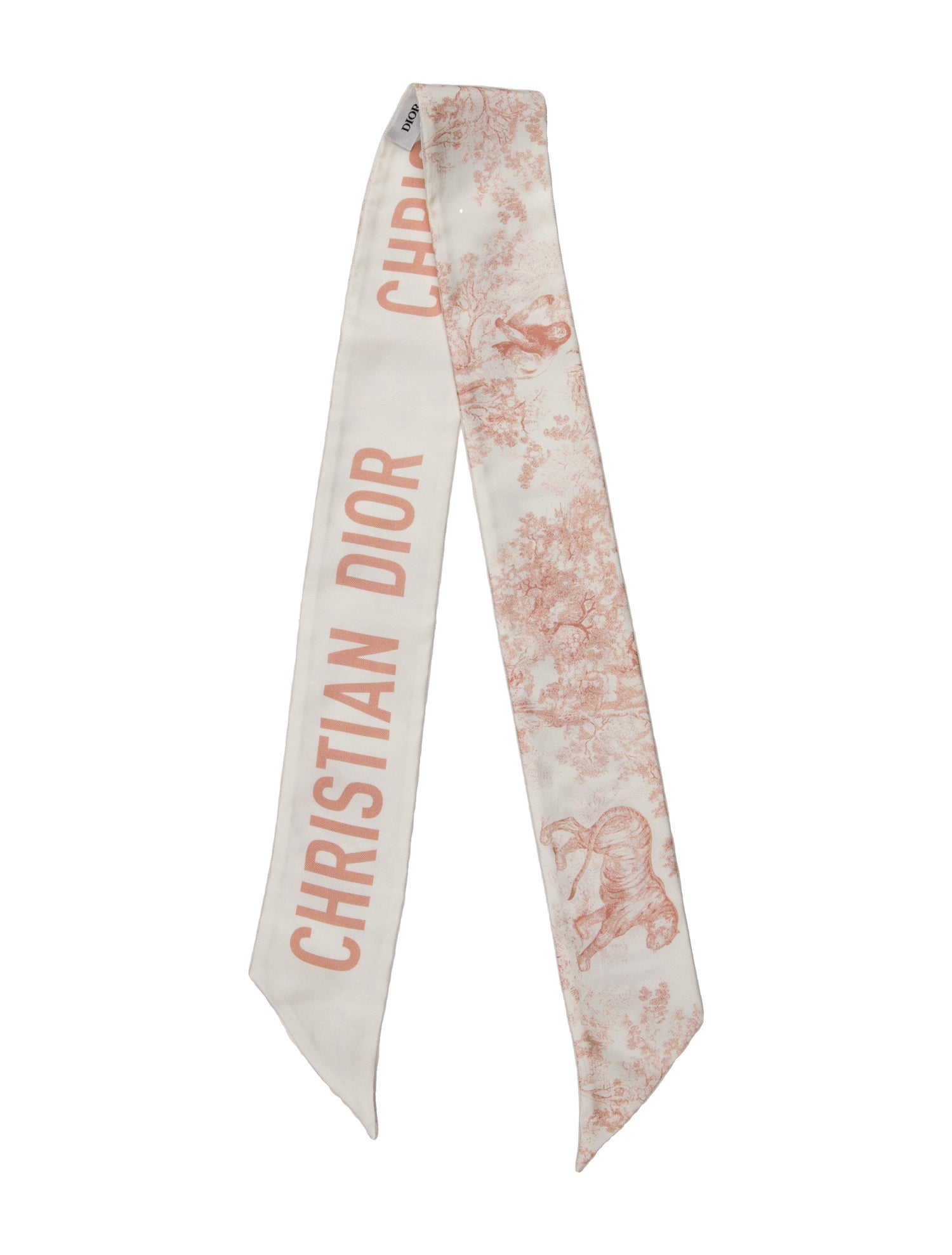 Christian Dior Toile de Jouy Mitzah Silk Bandana - Neutrals Scarves and ...
