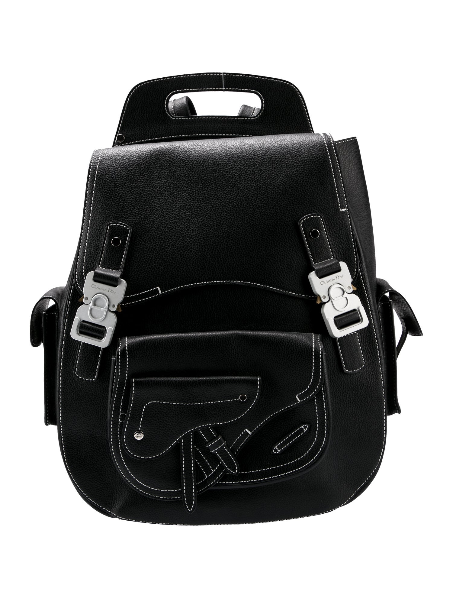 Christian Dior Maxi Gallop Backpack - Black Backpacks, Bags - CHR415175 ...