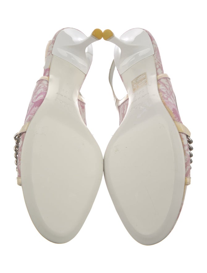 Christian Dior Vintage 2004 Slingback Sandals - Neutrals Sandals, Shoes ...