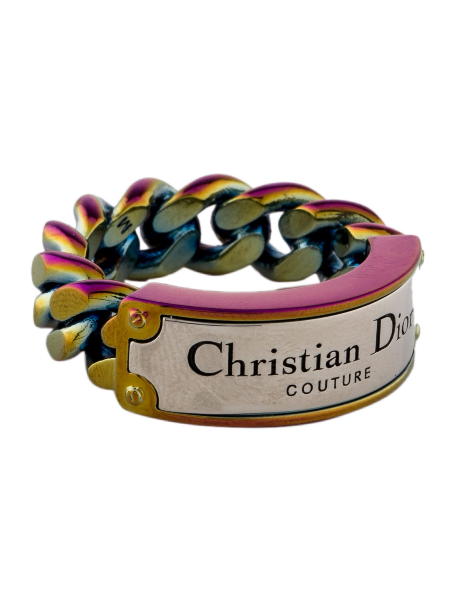 Christian Dior Icon Signet Ring - Palladium-Plated Signet Ring, Rings ...