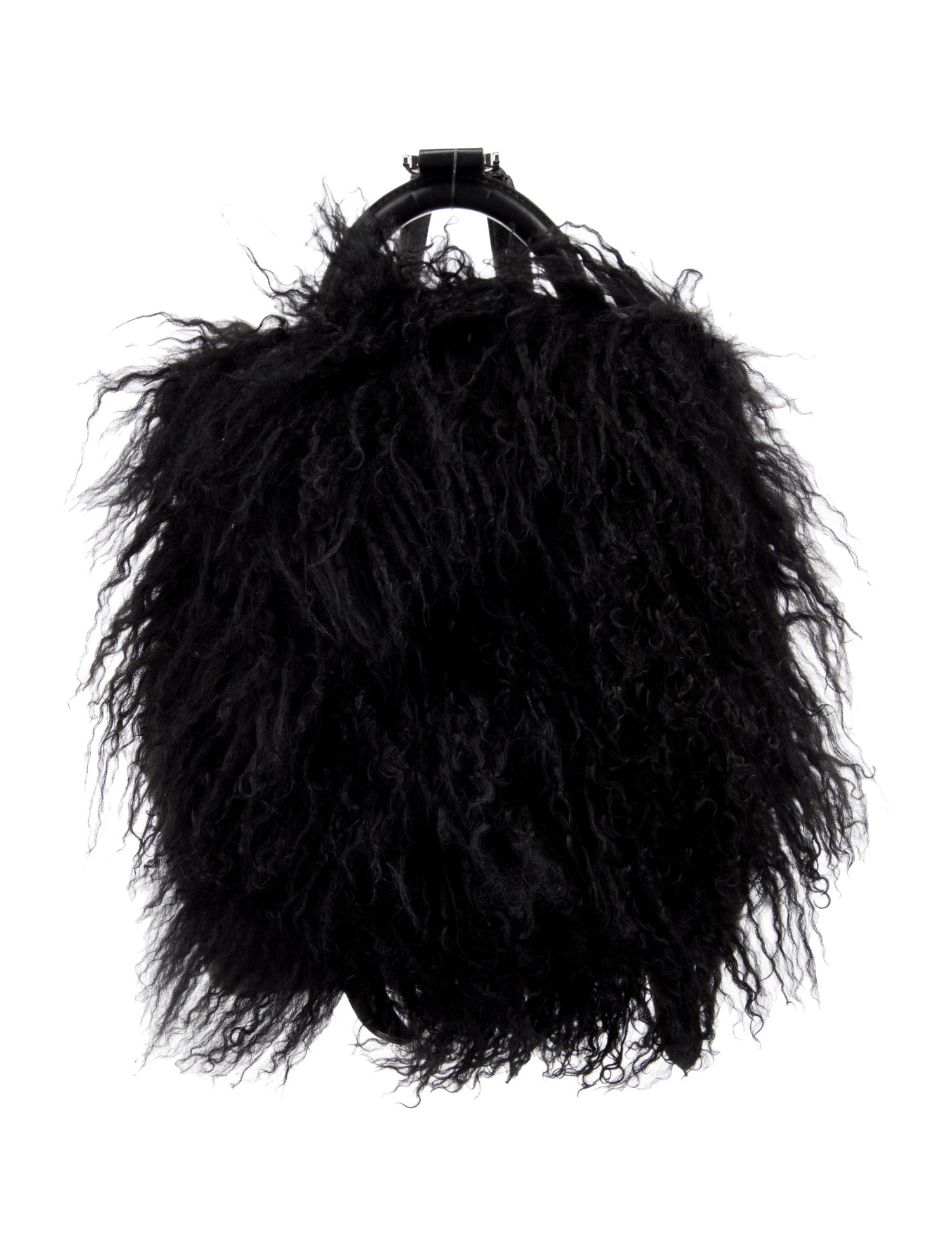 Christian Dior Mongolian Lamb Leather Backpack - Black Backpacks ...