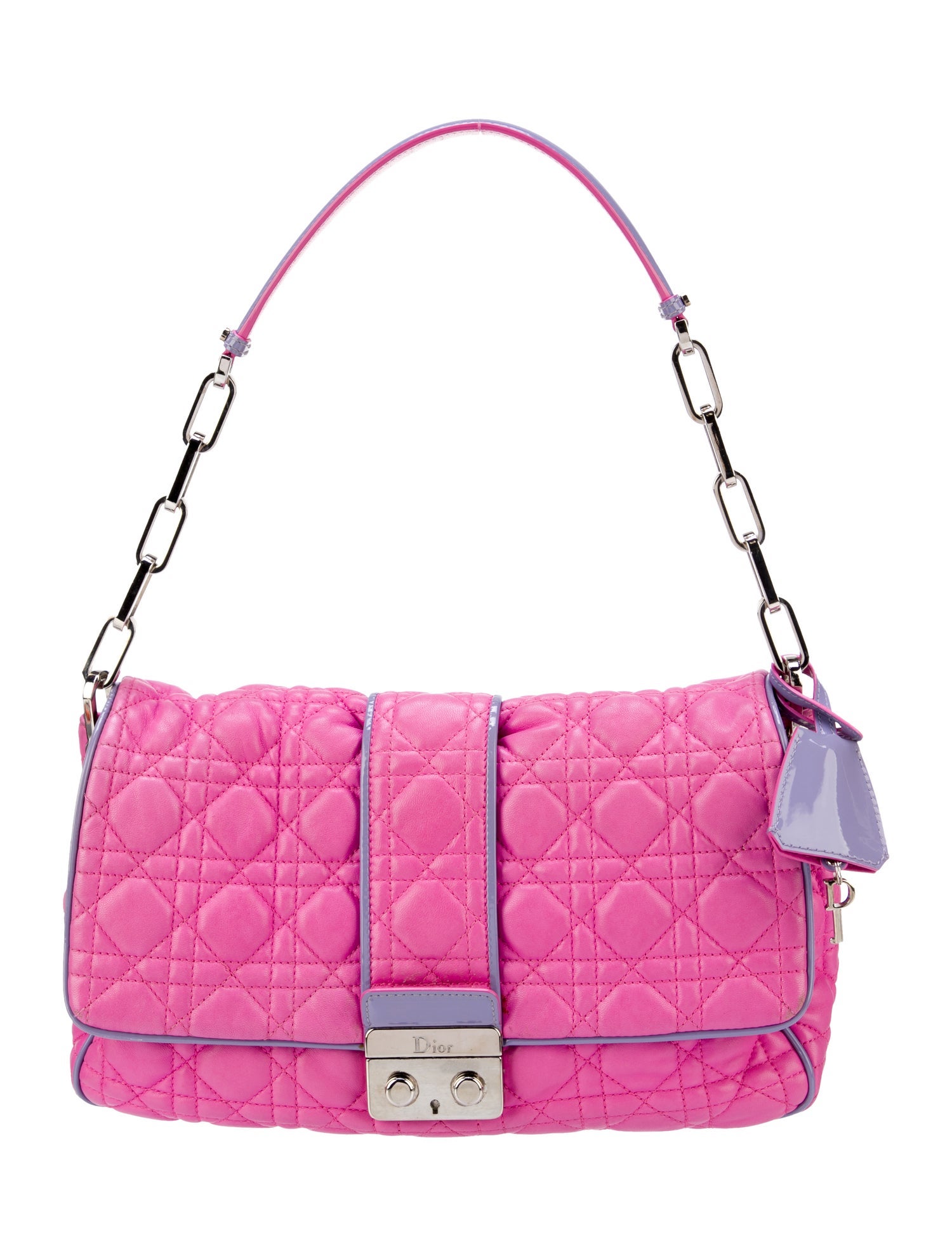Christian Dior Medium Cannage Miss Dior Bag - Pink Shoulder Bags ...
