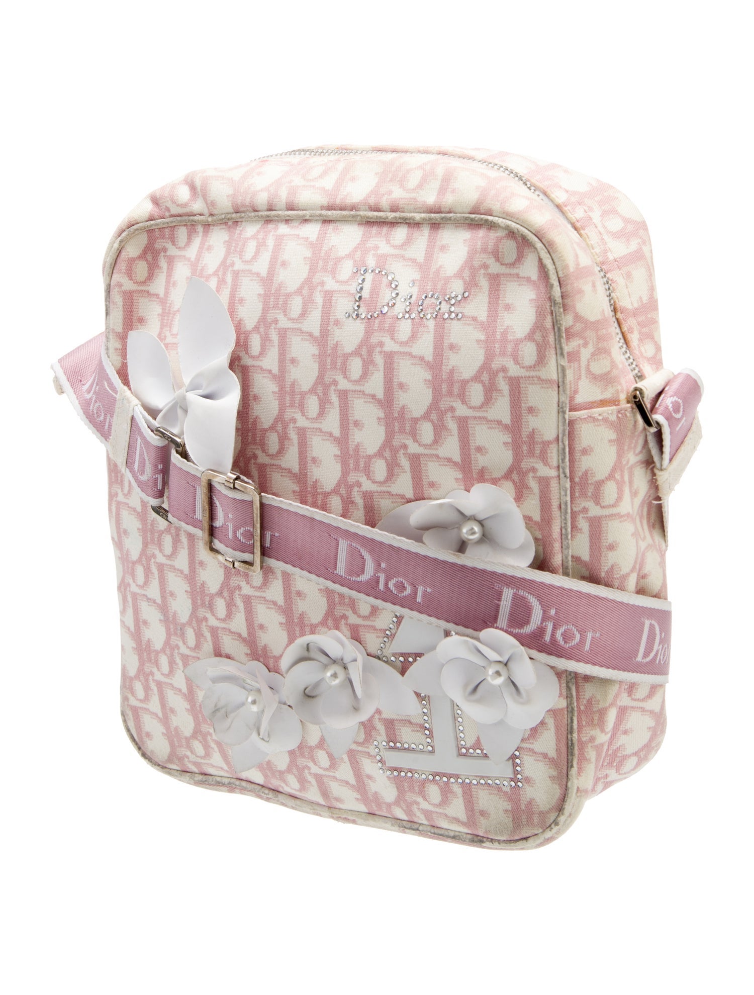 Christian Dior Vintage Diorissimo Girly Trotter Messenger Bag - Pink ...