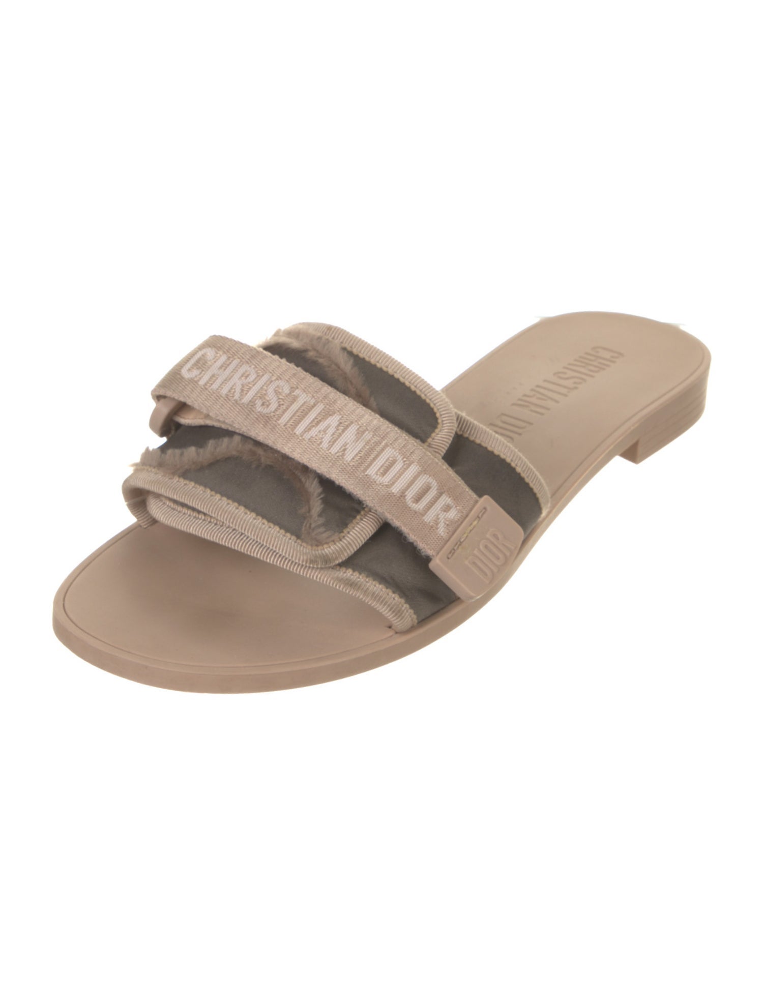 Christian Dior Slides - Black Sandals, Shoes - CHR422721 | The RealReal