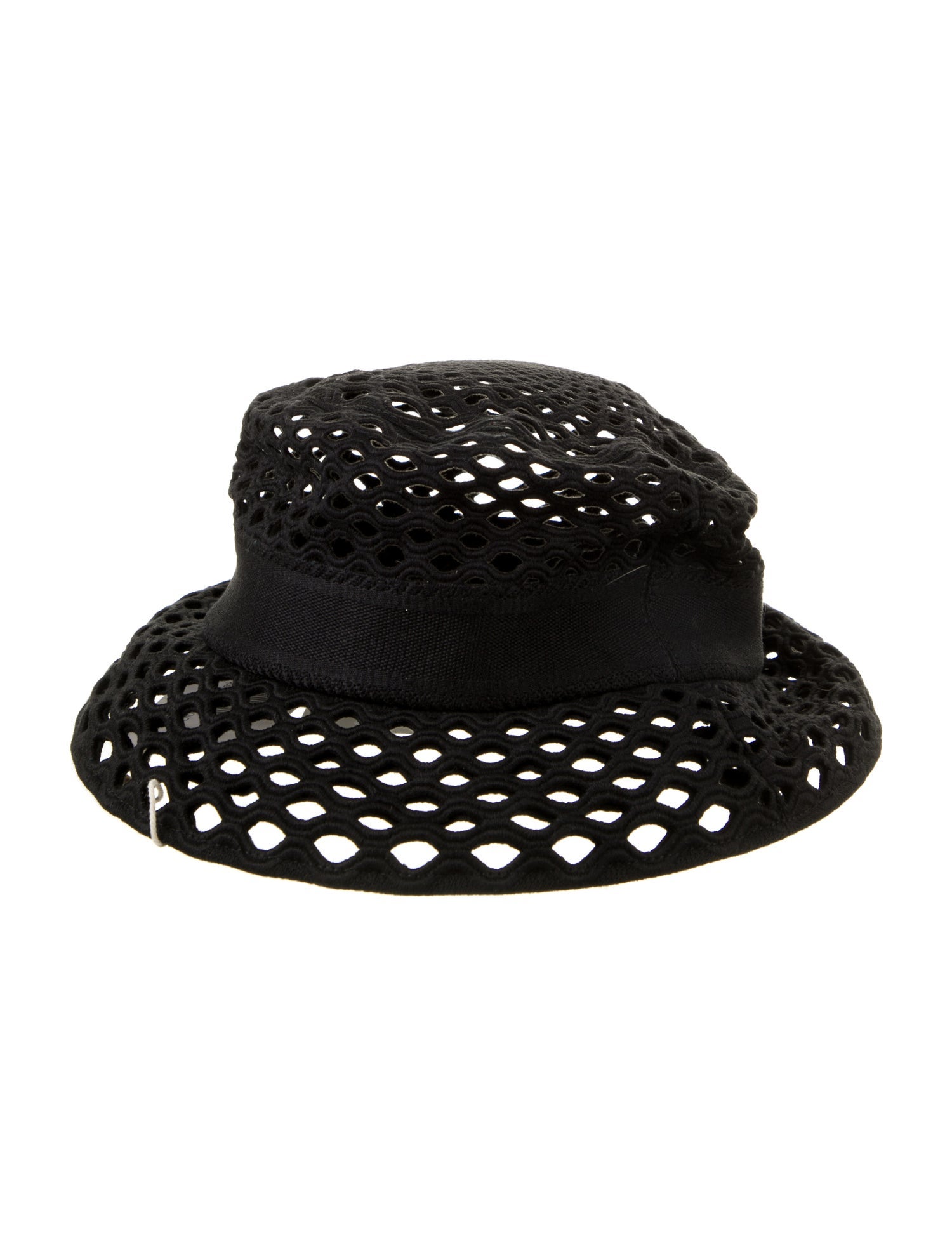 Christian Dior Mesh Bucket Hat - Black Hats, Accessories - CHR420833 ...