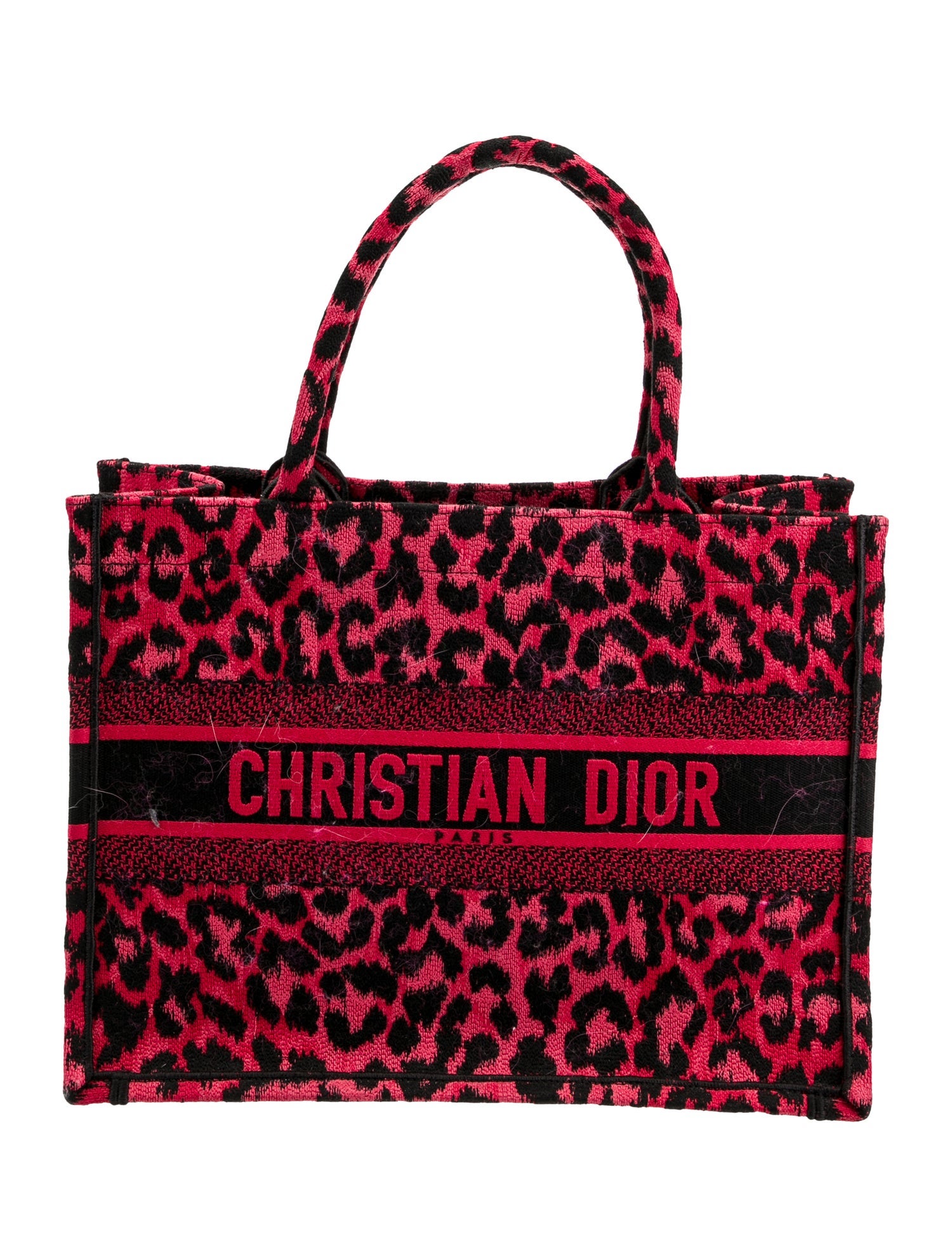 Christian Dior 2021 Medium Mizza Book Tote - Pink Totes, Handbags ...