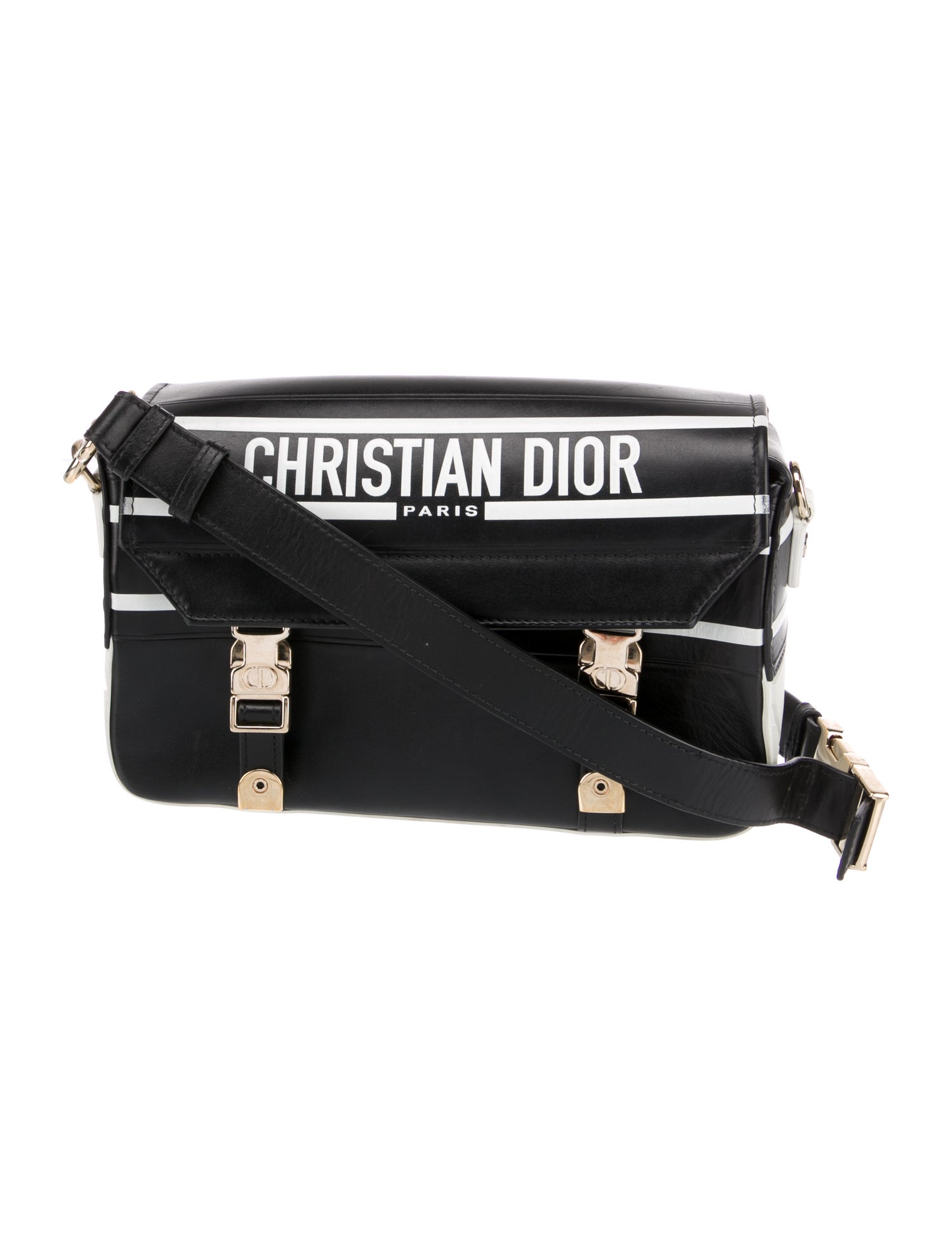 Christian Dior Suede Crossbody Bag - Black Crossbody Bags, Handbags ...