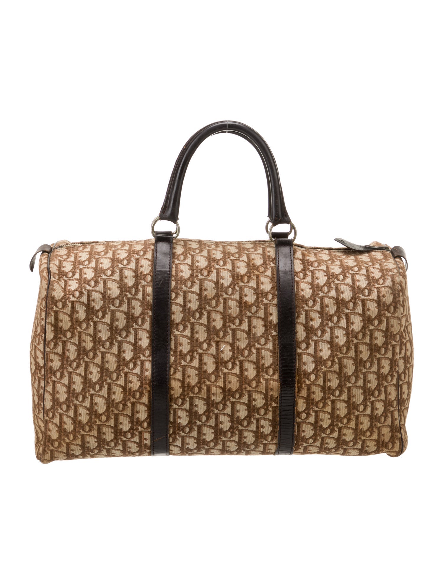 Christian Dior Canvas Diorissimo Large Vintage - Neutrals Handle Bags ...