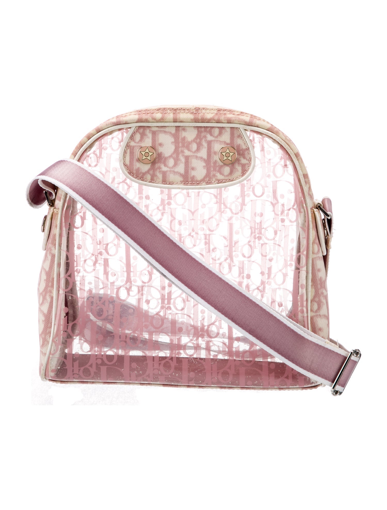 Christian Dior Vintage Diorissimo Girly Trotter Messenger Bag - Pink ...