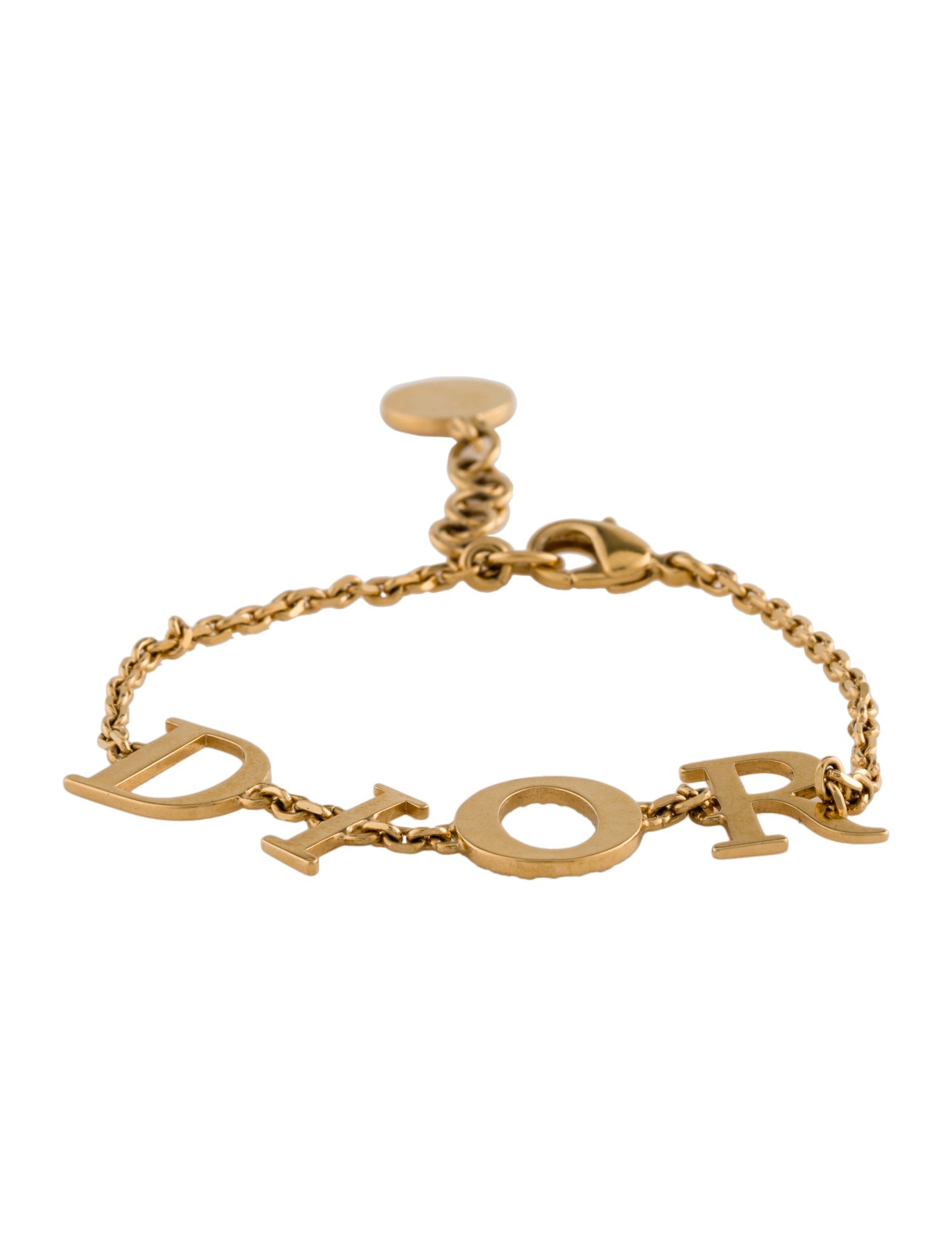 Christian Dior Crystal Dio(r)evolution Bracelet - Clear, Gold-Plated ...