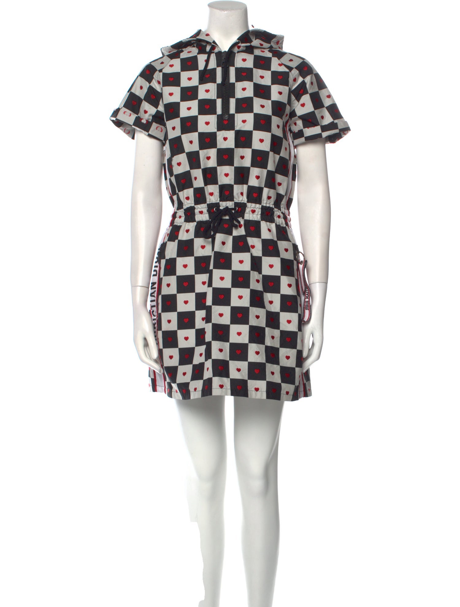 Christian Dior Plaid Print Mini Dress - White Dresses, Clothing ...