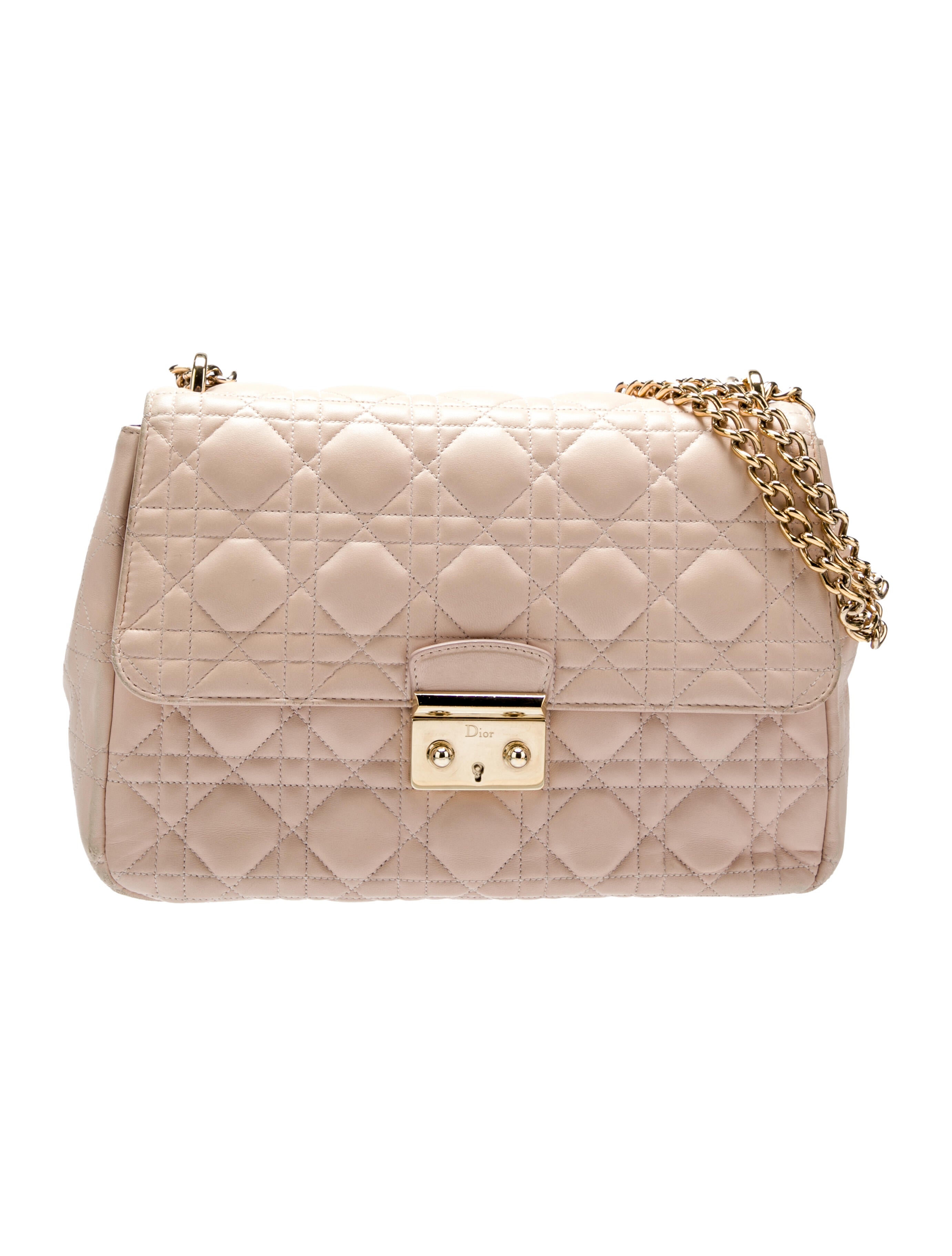 Christian Dior Medium Cannage Miss Dior Bag - Pink Shoulder Bags ...