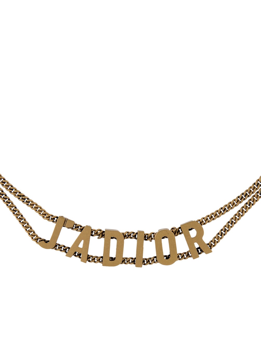 Christian Dior J'Adior Choker Necklace - Gold-Plated Choker, Necklaces ...