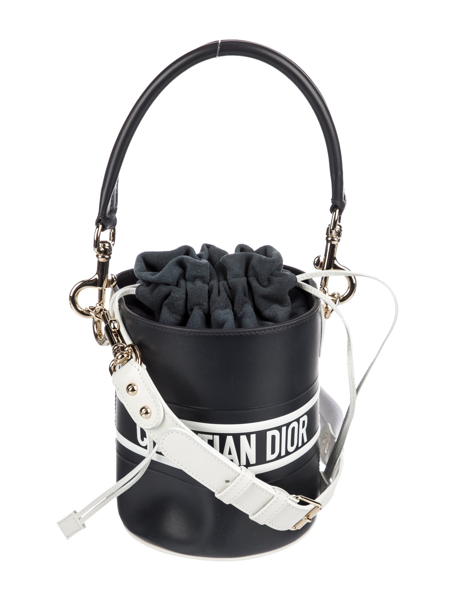 Christian Dior Small Dior Vibe Bucket Bag - Blue Bucket Bags, Handbags ...