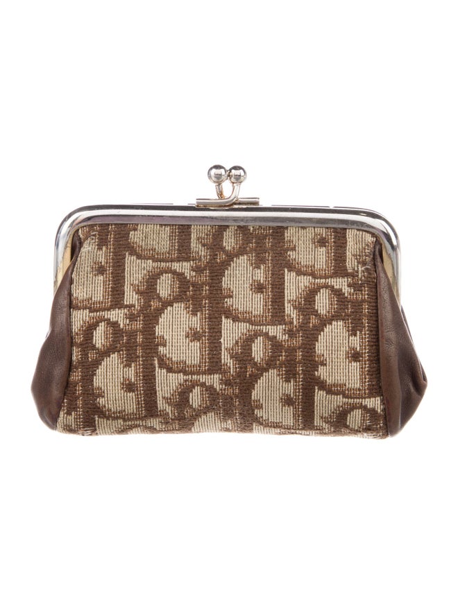 Christian Dior Vintage Coin Pouch Coin Pouch - Brown Wallets ...