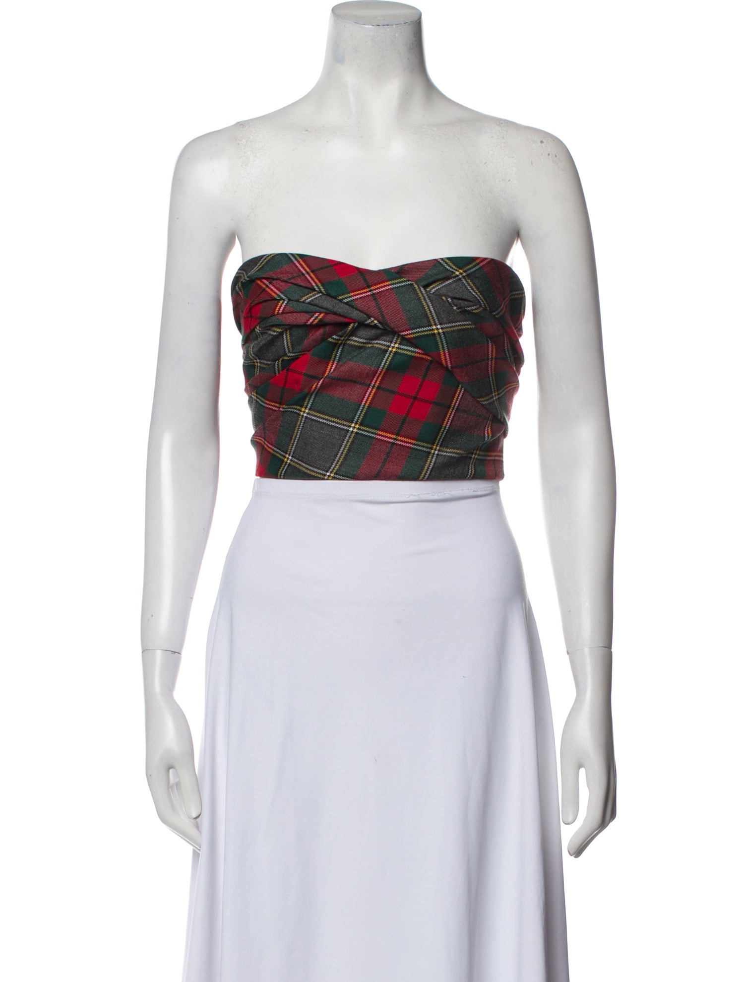 Christian Dior 2019 Virgin Wool Crop Top - Green Tops, Clothing ...