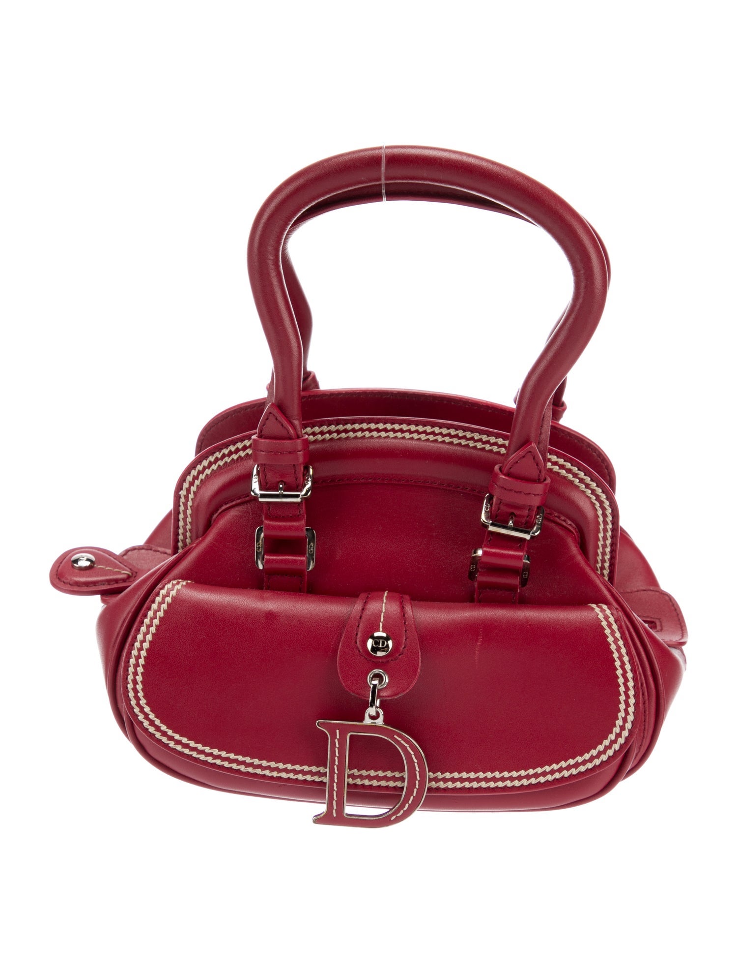 Christian Dior Mini Detective Bag - Red Handle Bags, Handbags ...