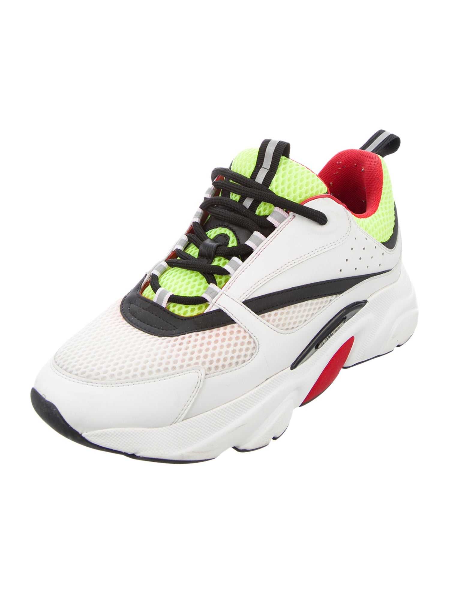 Dior Homme B22 'White Yellow Red' Sneakers - White Sneakers, Shoes ...