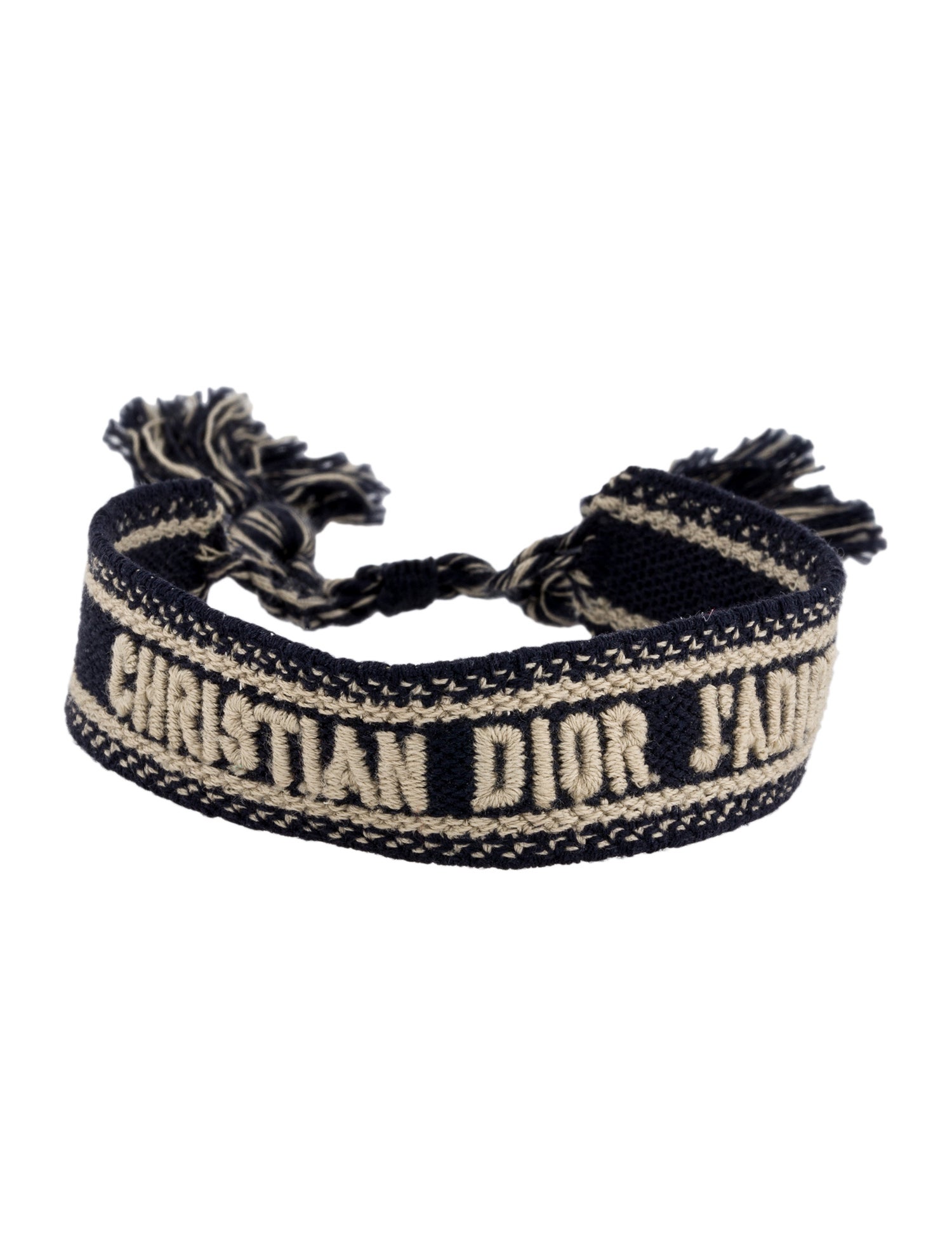 Christian Dior J'Adior Friendship Bracelet - Black Wrap, Bracelets ...