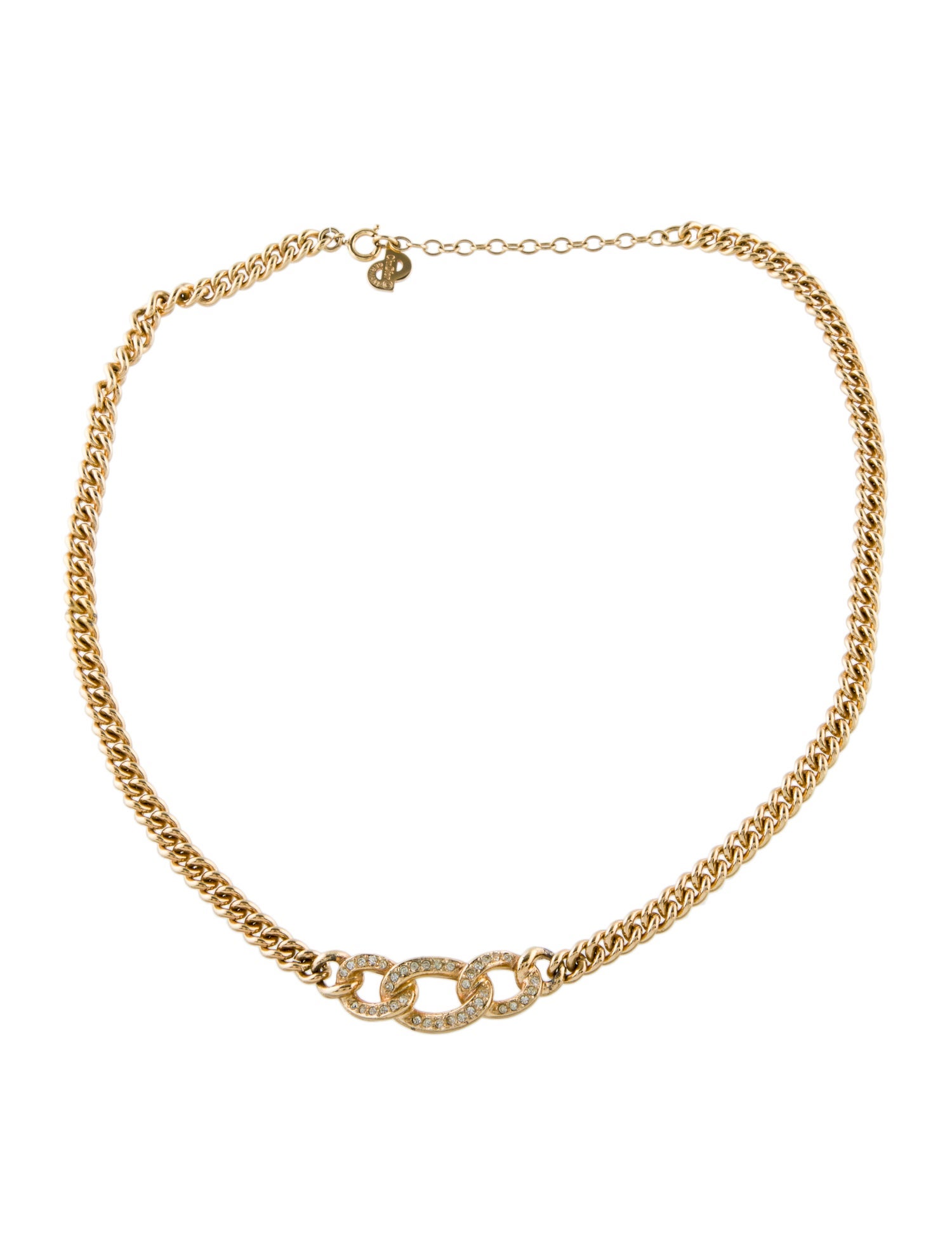 Christian Dior J'Adior Choker Necklace - Brass Choker, Necklaces ...