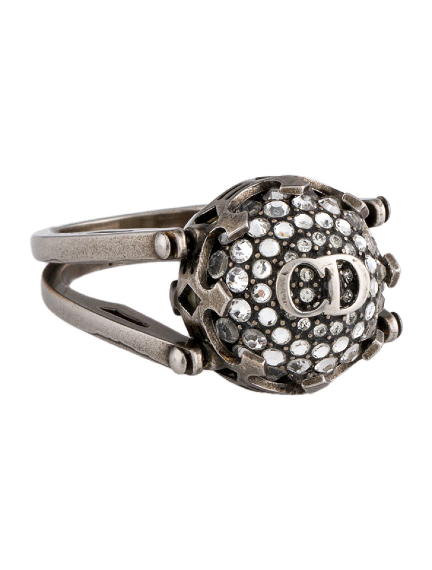 Christian Dior Faux Pearl & Crystal Trésor De Tribale Reversible ...