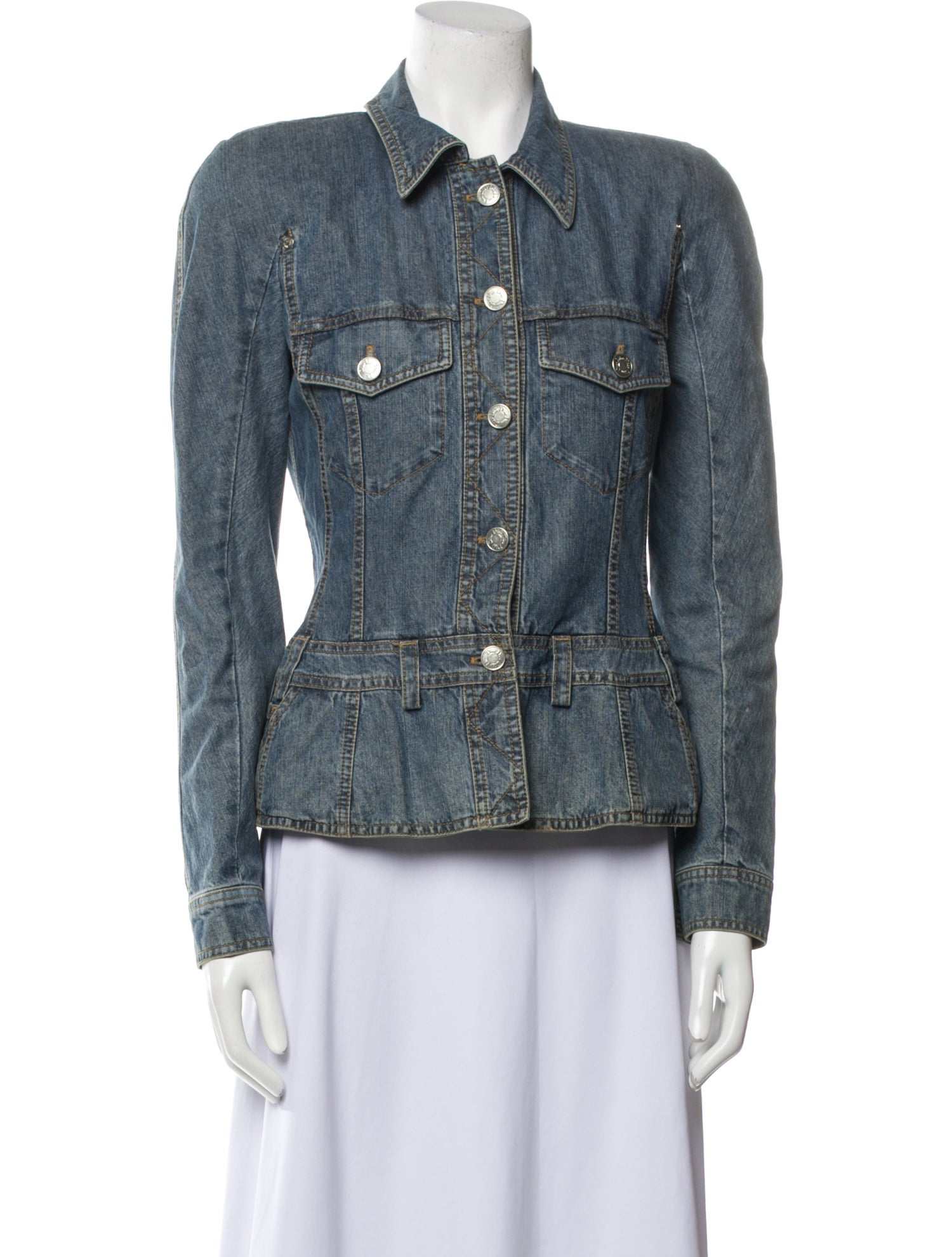 Christian Dior Vintage 2005 Denim Jacket - Blue Jackets, Clothing ...
