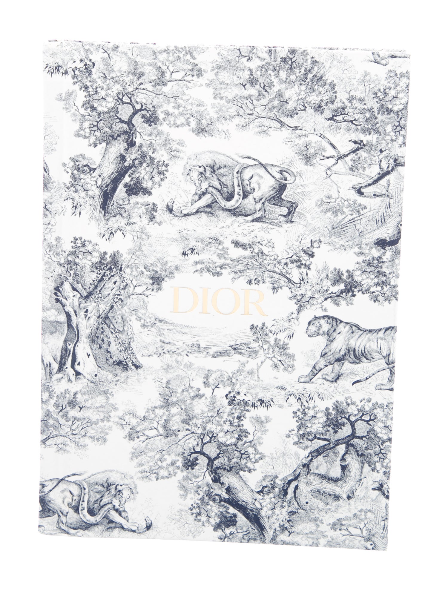 Christian Dior Toile de Jouy Notebook - Blue Books, Stationery & Pens ...