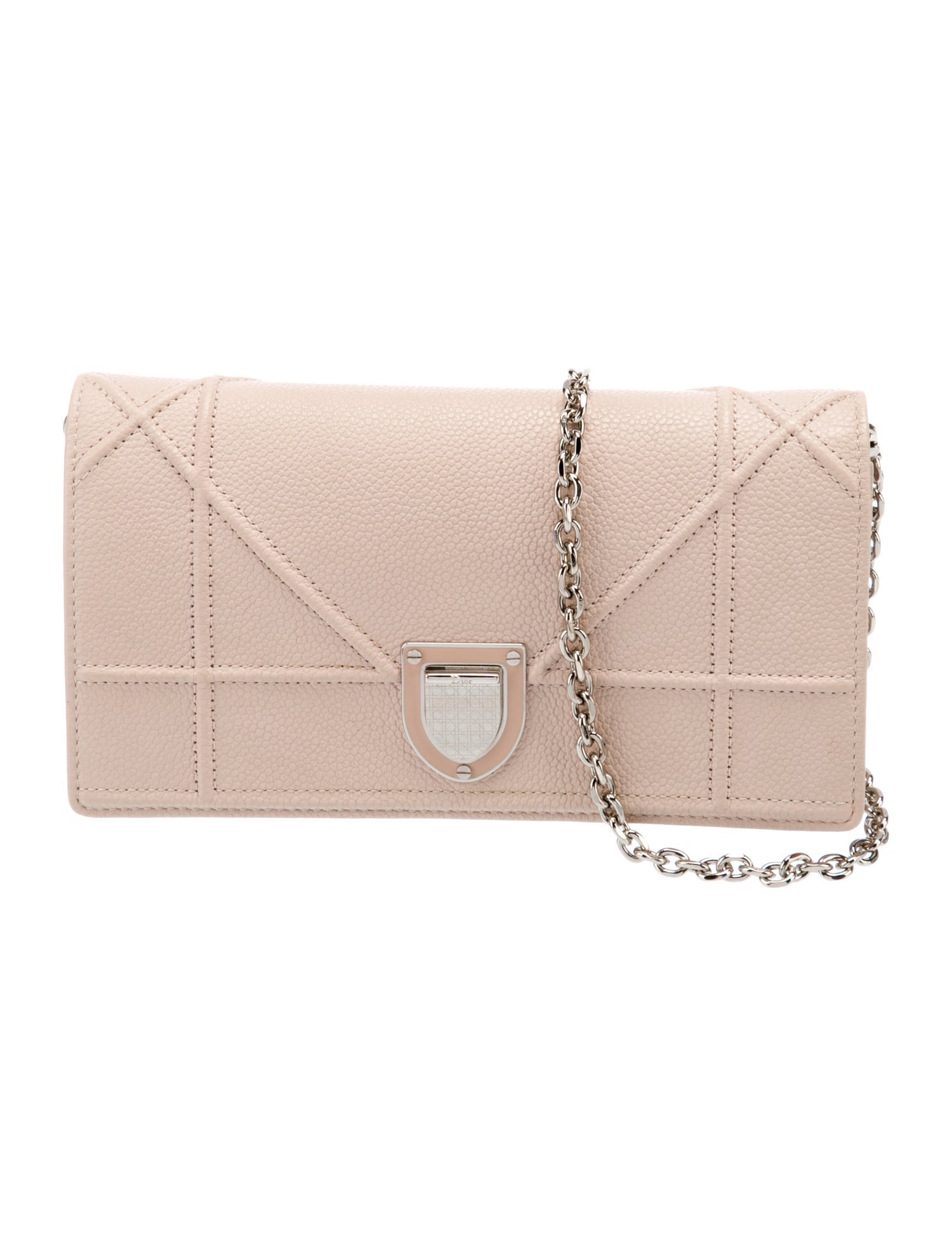 Christian Dior Cannage Pattern Diorama - Neutrals Crossbody Bags ...