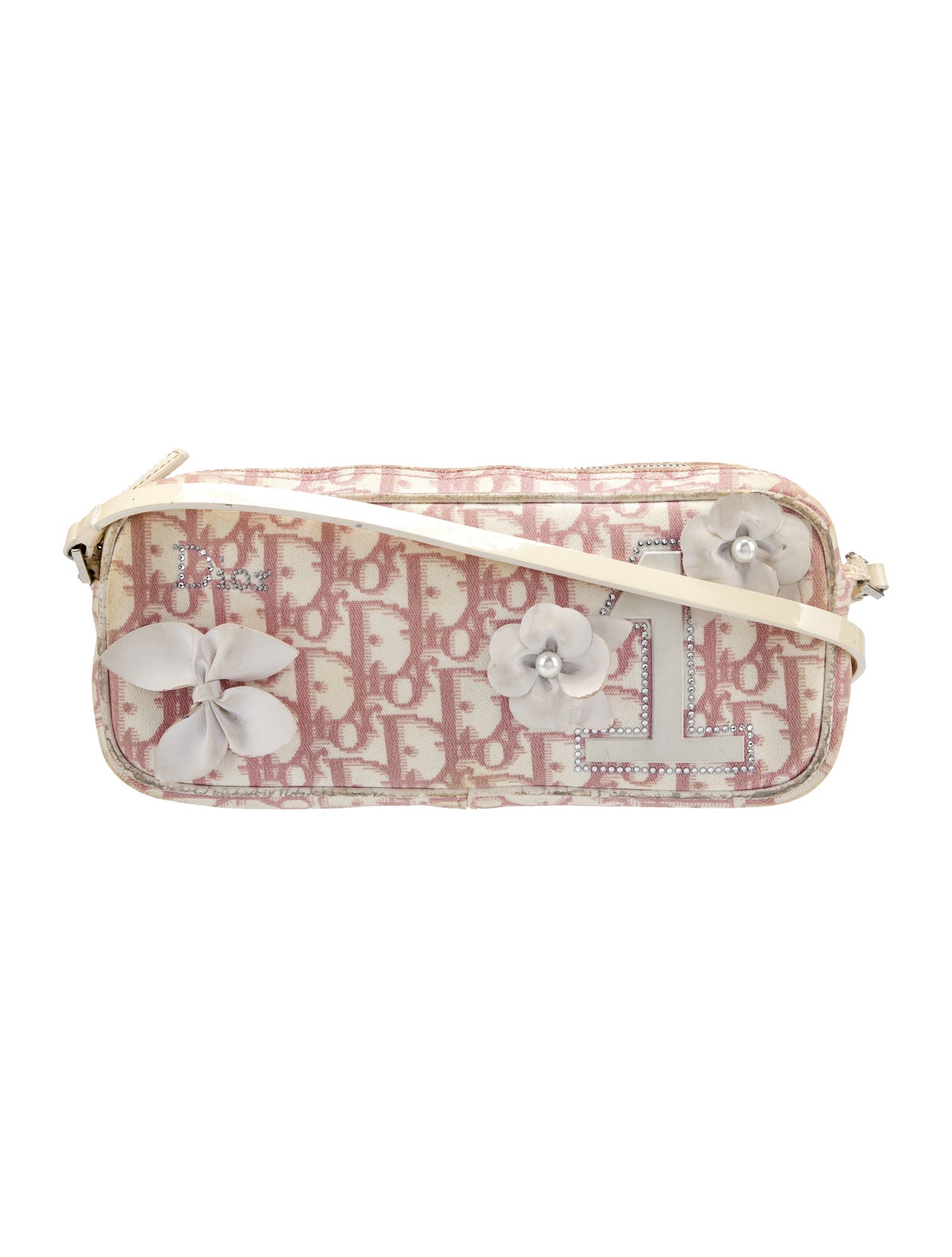 Christian Dior Canvas Diorissimo Diorissimo Pattern Vintage - Neutrals ...