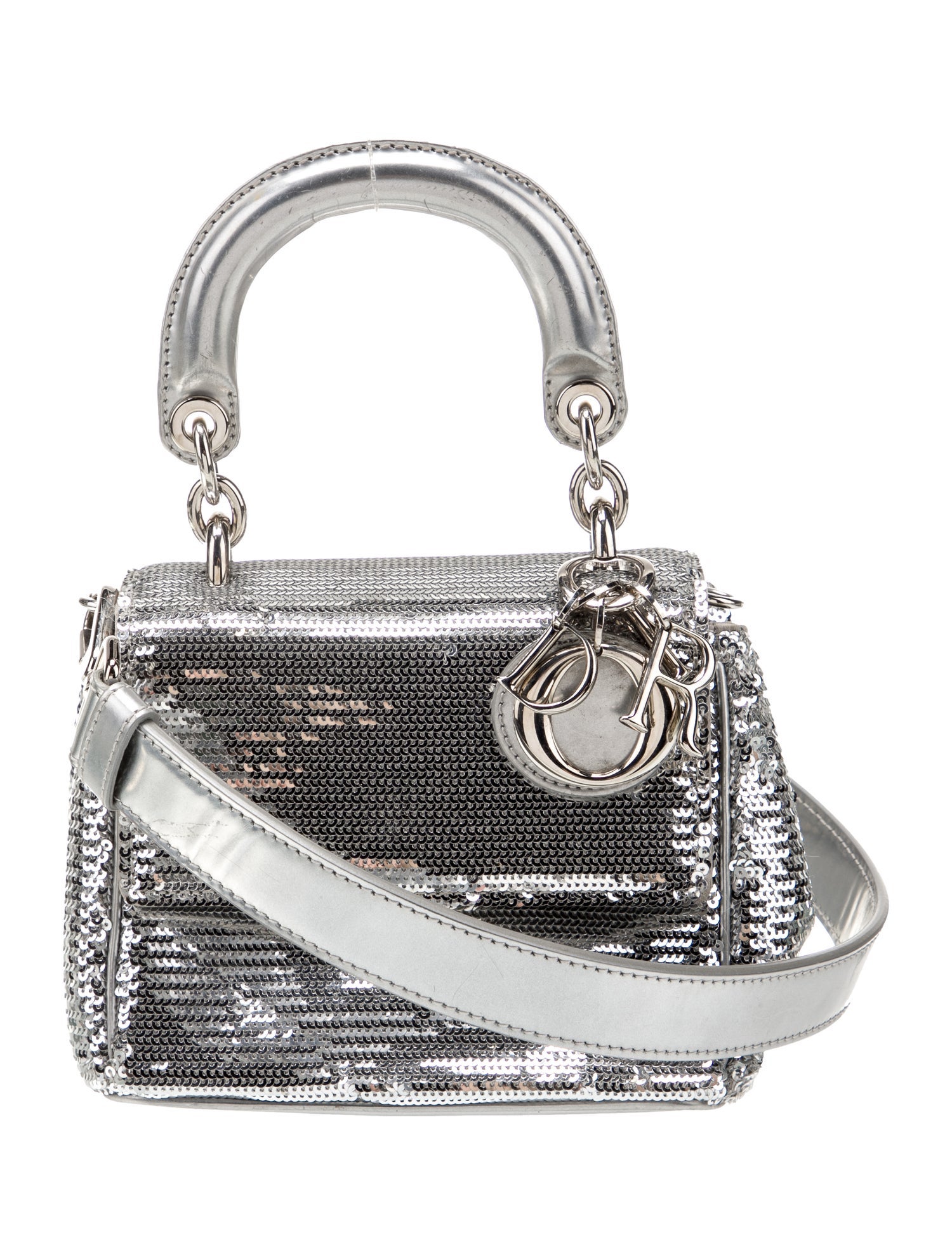Christian Dior Leather In Lights Lady Dior Micro 2021 - Mini Bags ...