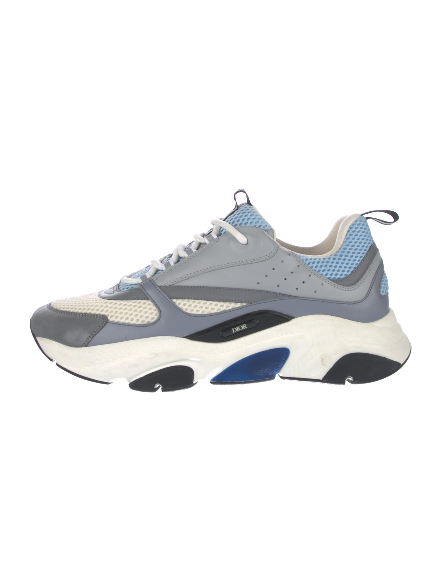 DIOR MEN B22 Athletic Sneakers - Grey Sneakers, Shoes - CHR450253 | The ...