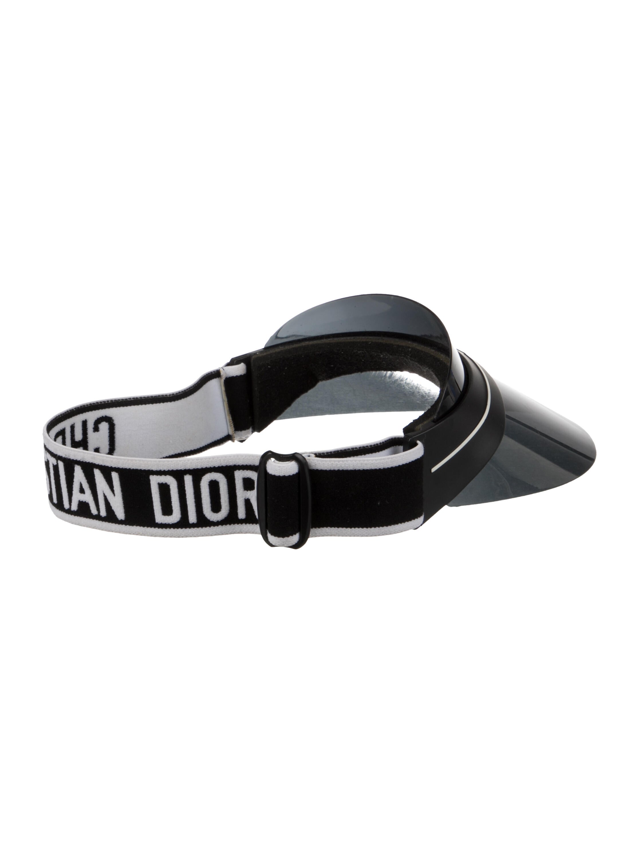 Christian Dior Logo Vizor w/ Tags - Grey Hats, Accessories - CHR443805 ...